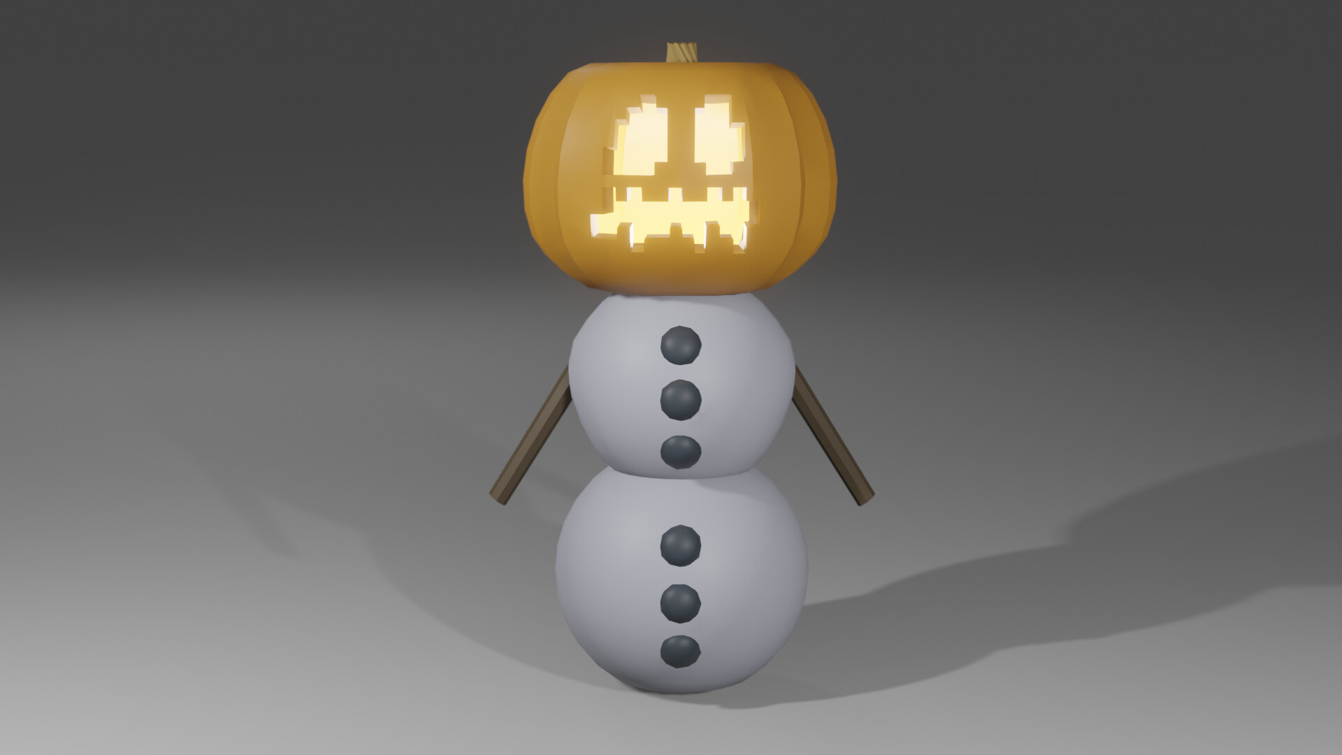 Minecraft Snow Golem In Real Life