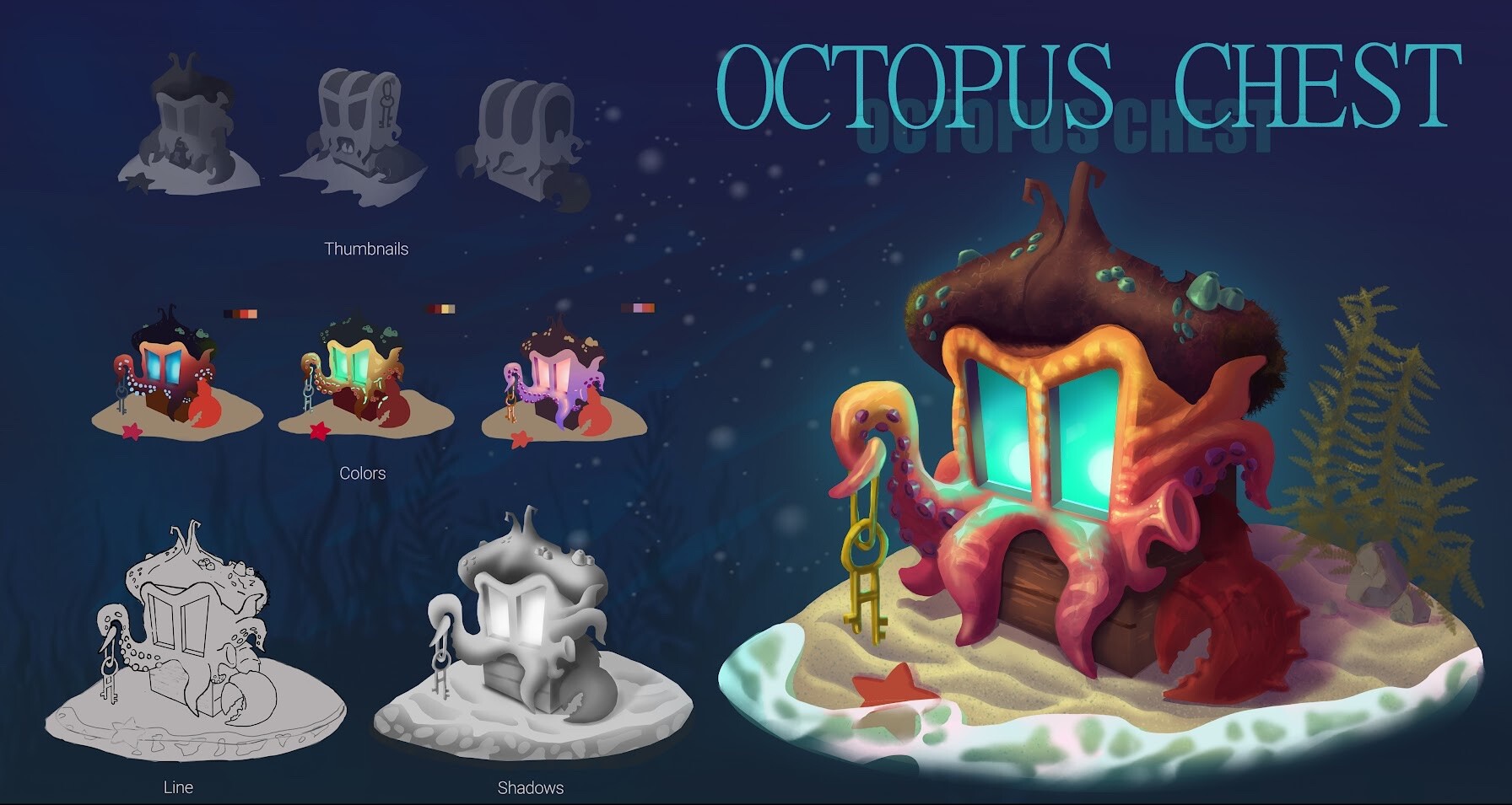 ArtStation - Octopus Chest