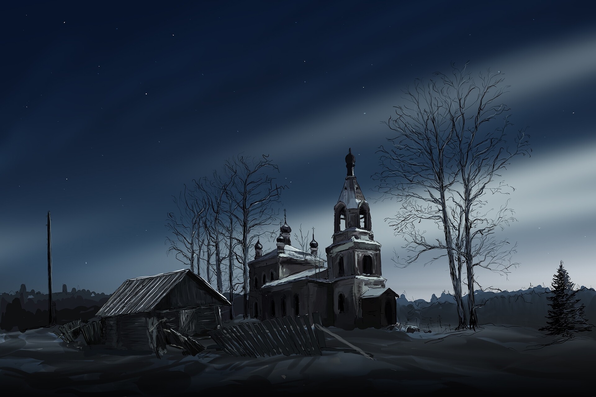 ArtStation - silent night