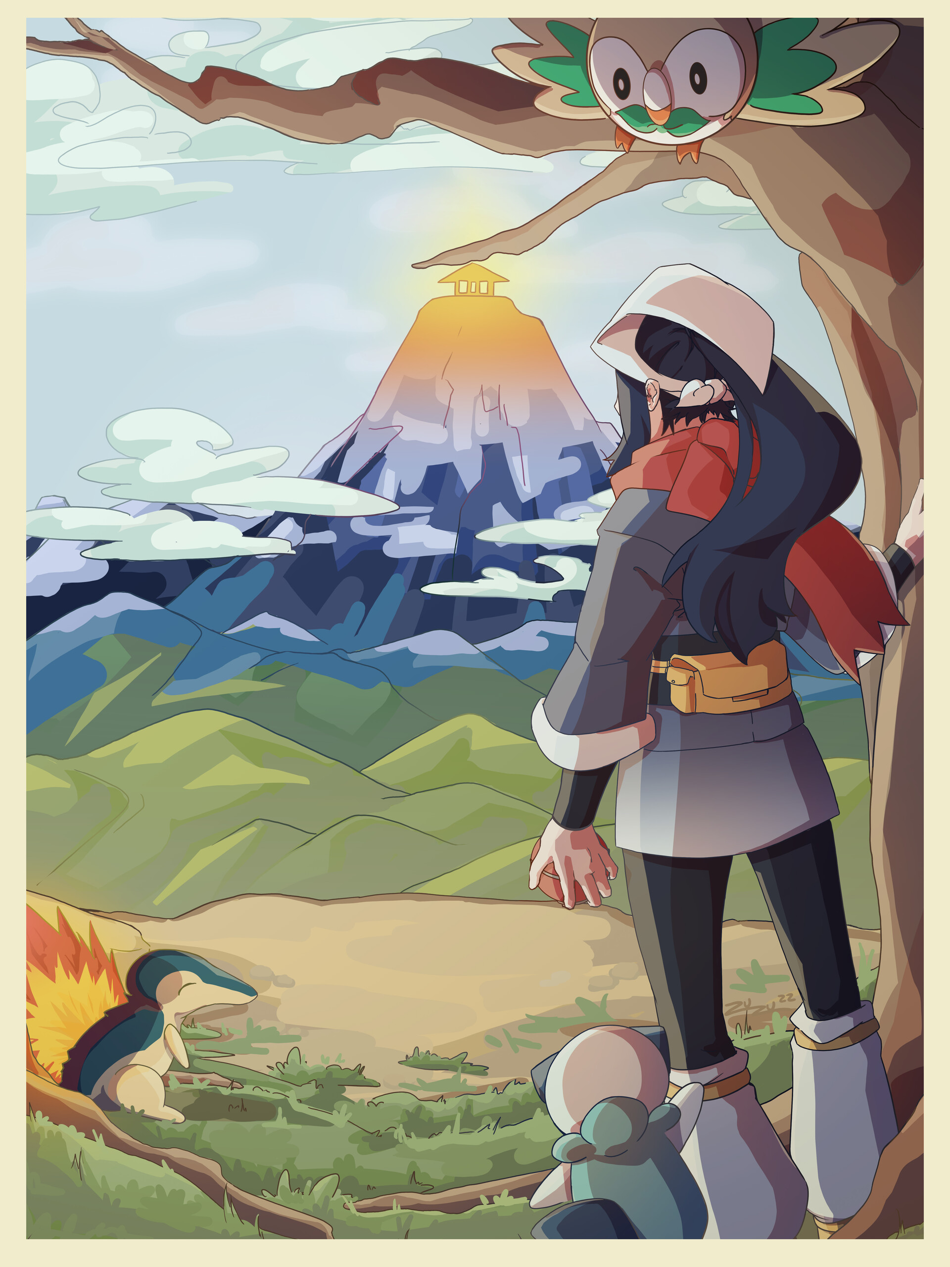 Pokemon Zoey Fan Art