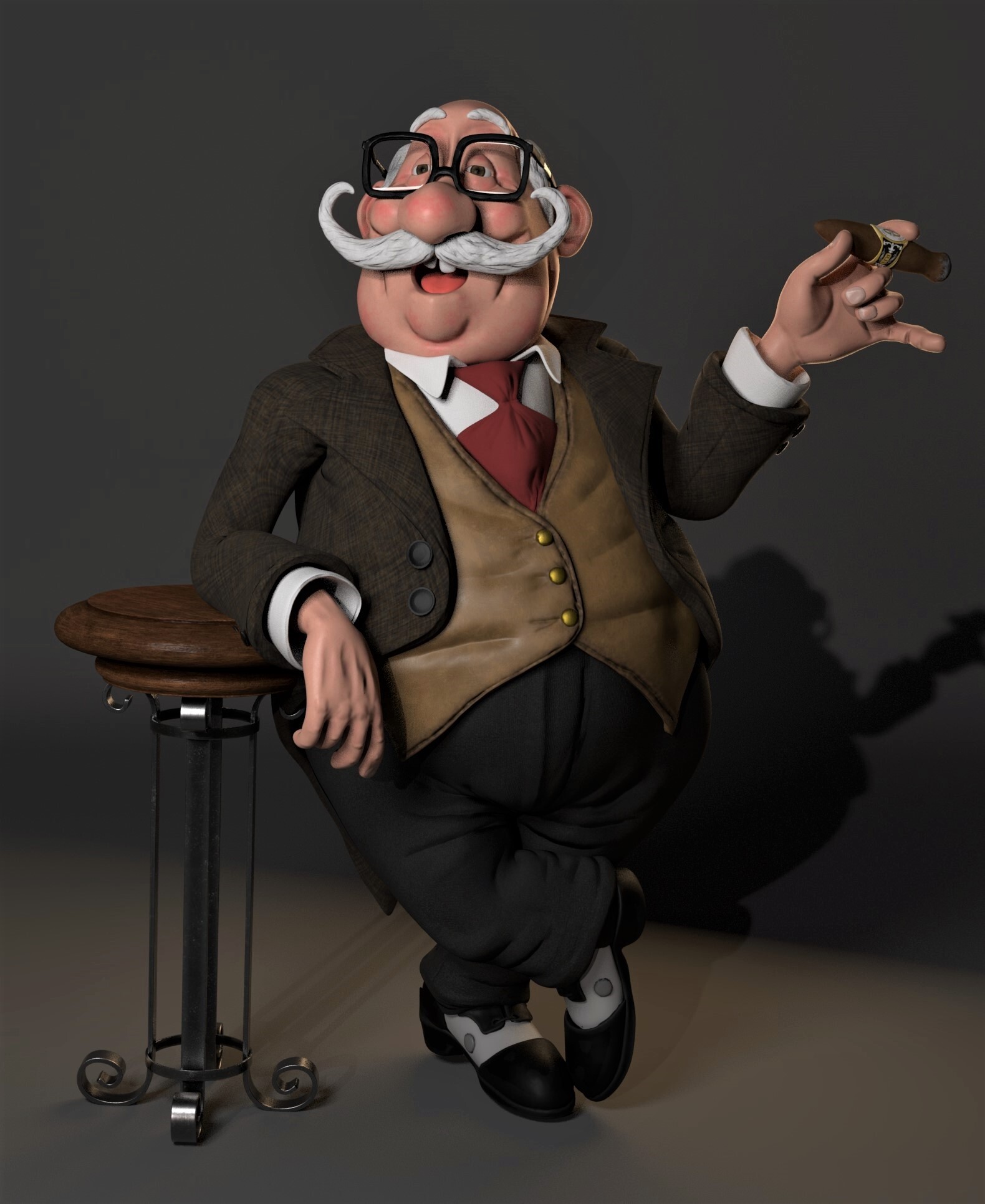 ArtStation - Chubby Gentleman