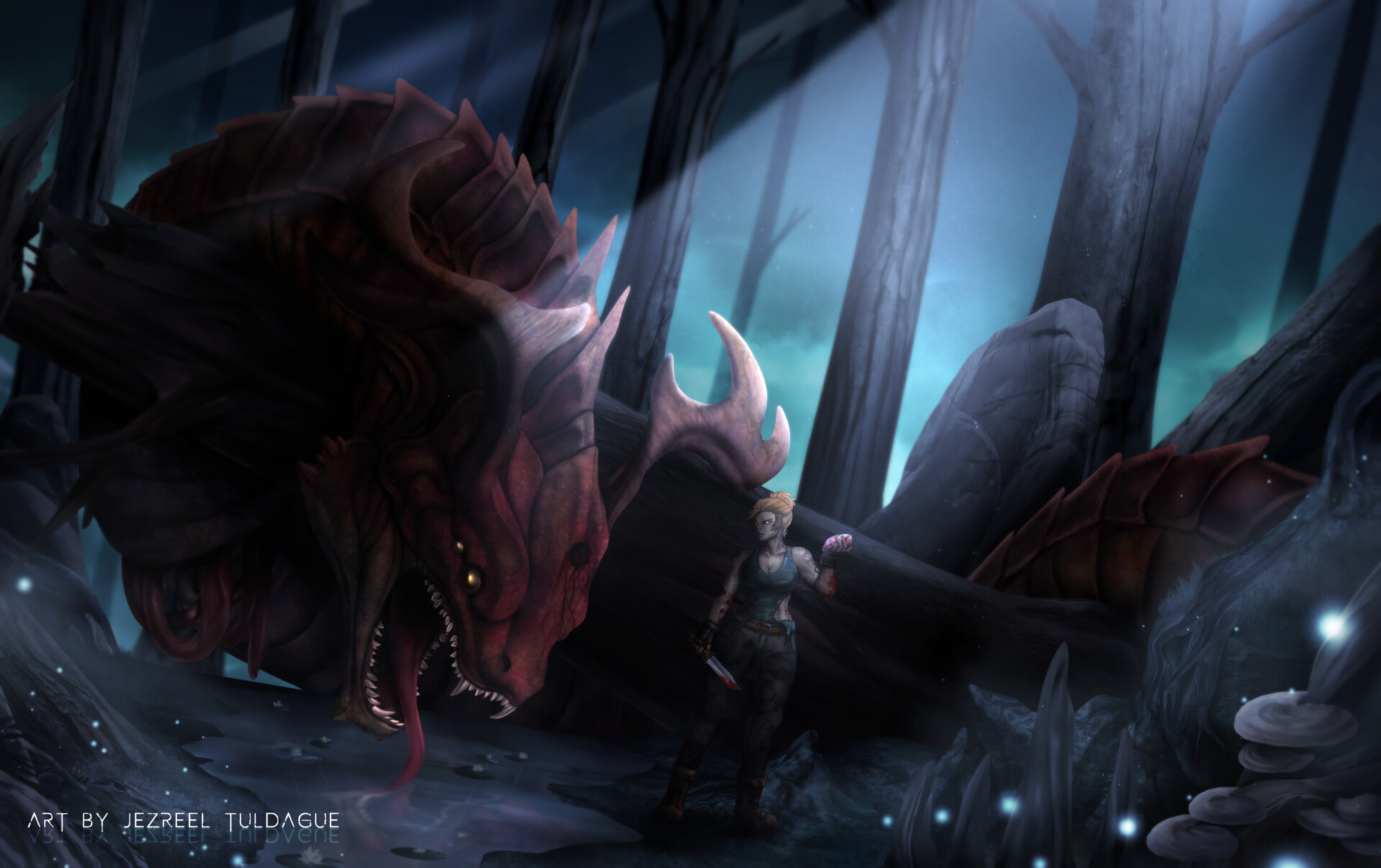 ArtStation - Uktena Hunting