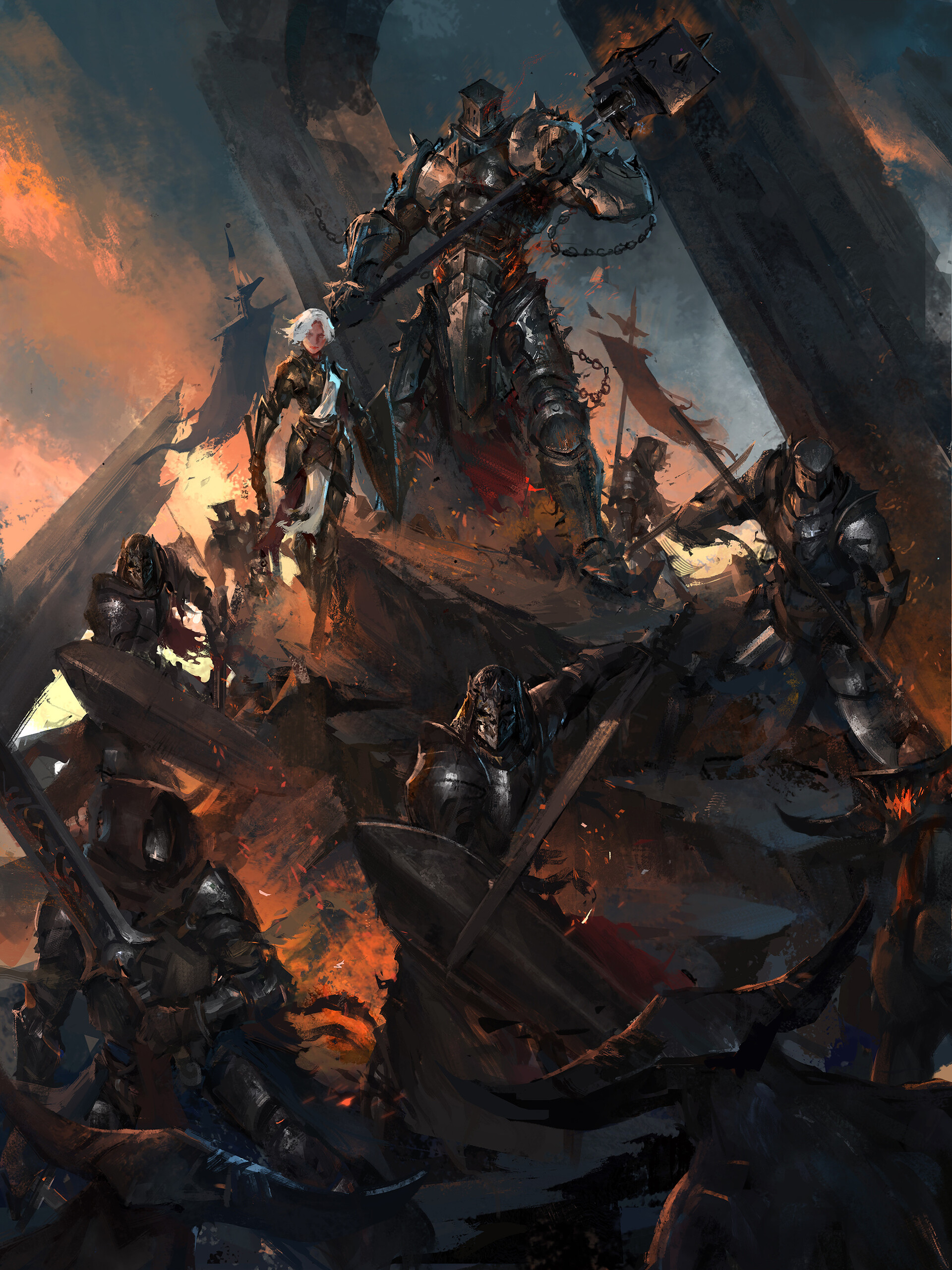 ArtStation - Crusader Army