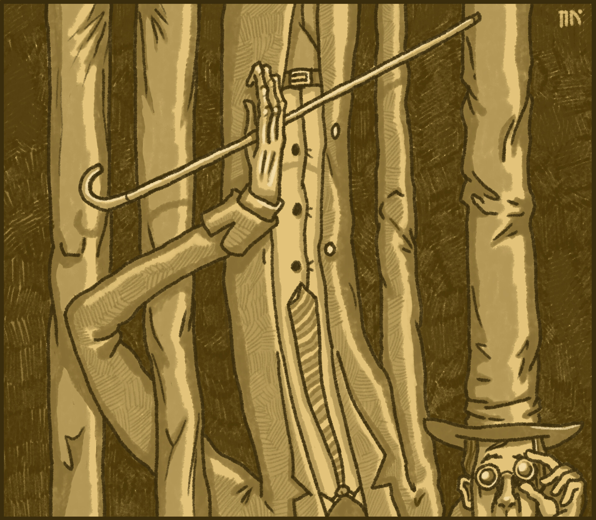 ArtStation - Walk of the spaghettification`s Gentleman