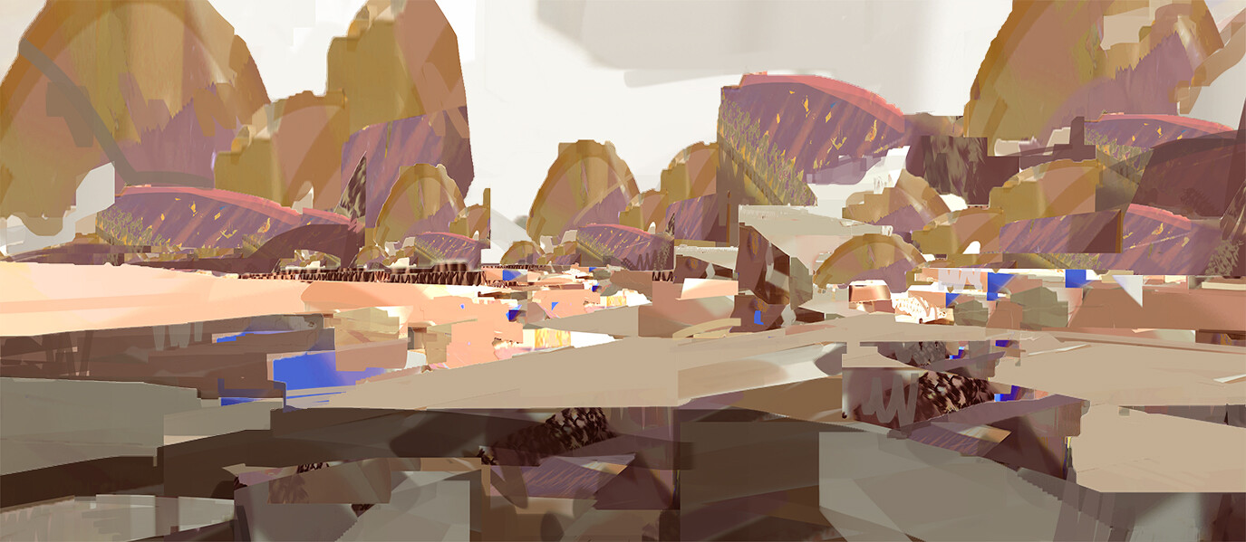 ArtStation - Lava path