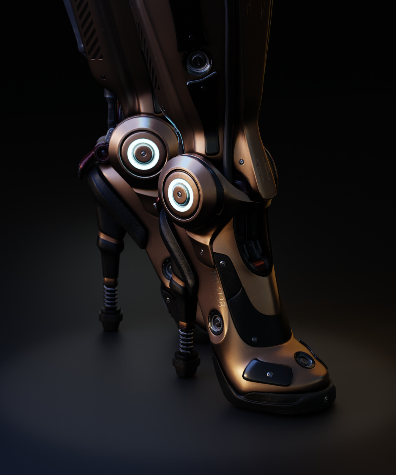 Denis Kundo - Futuristic robot heels