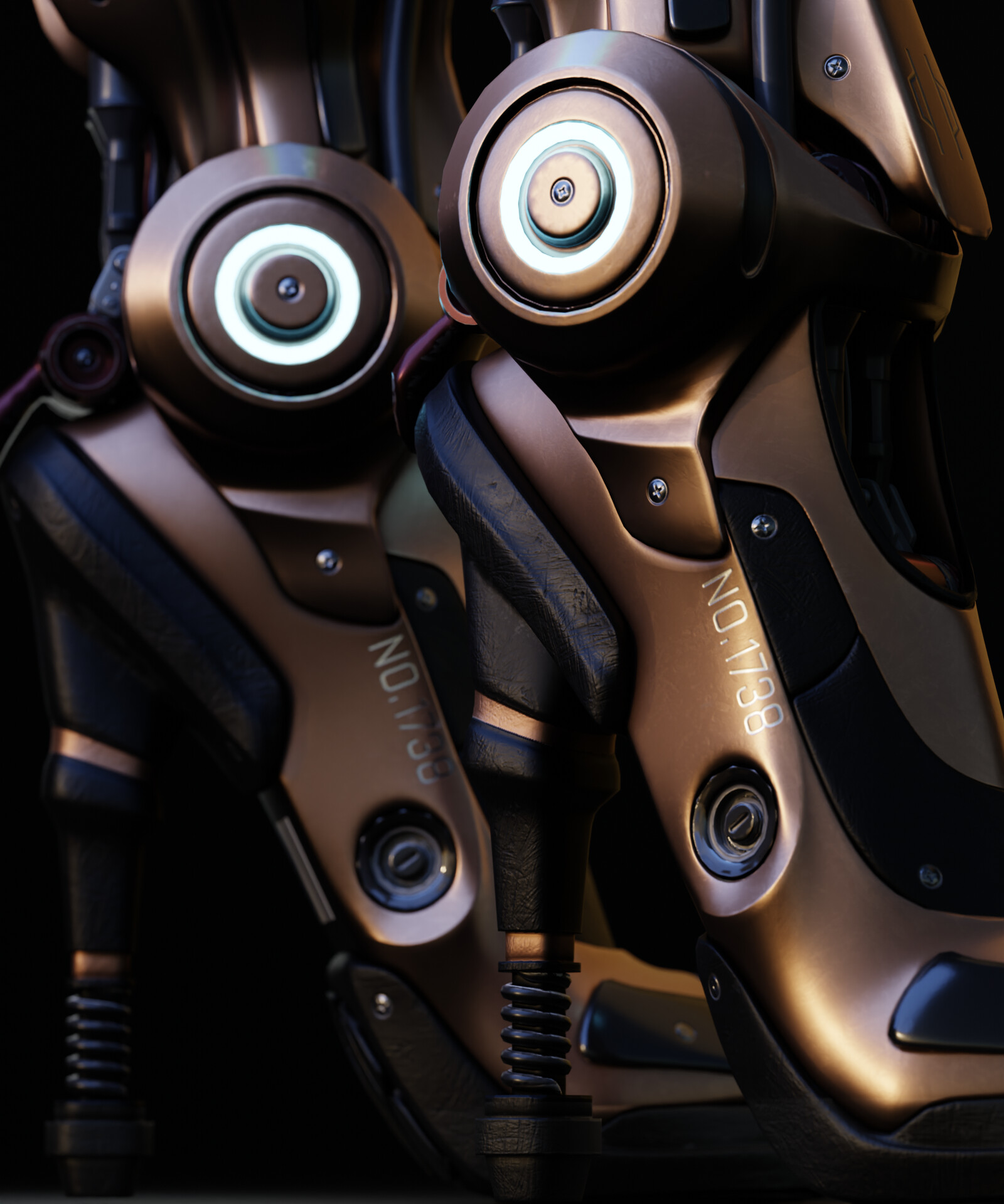 Denis Kundo - Futuristic robot heels