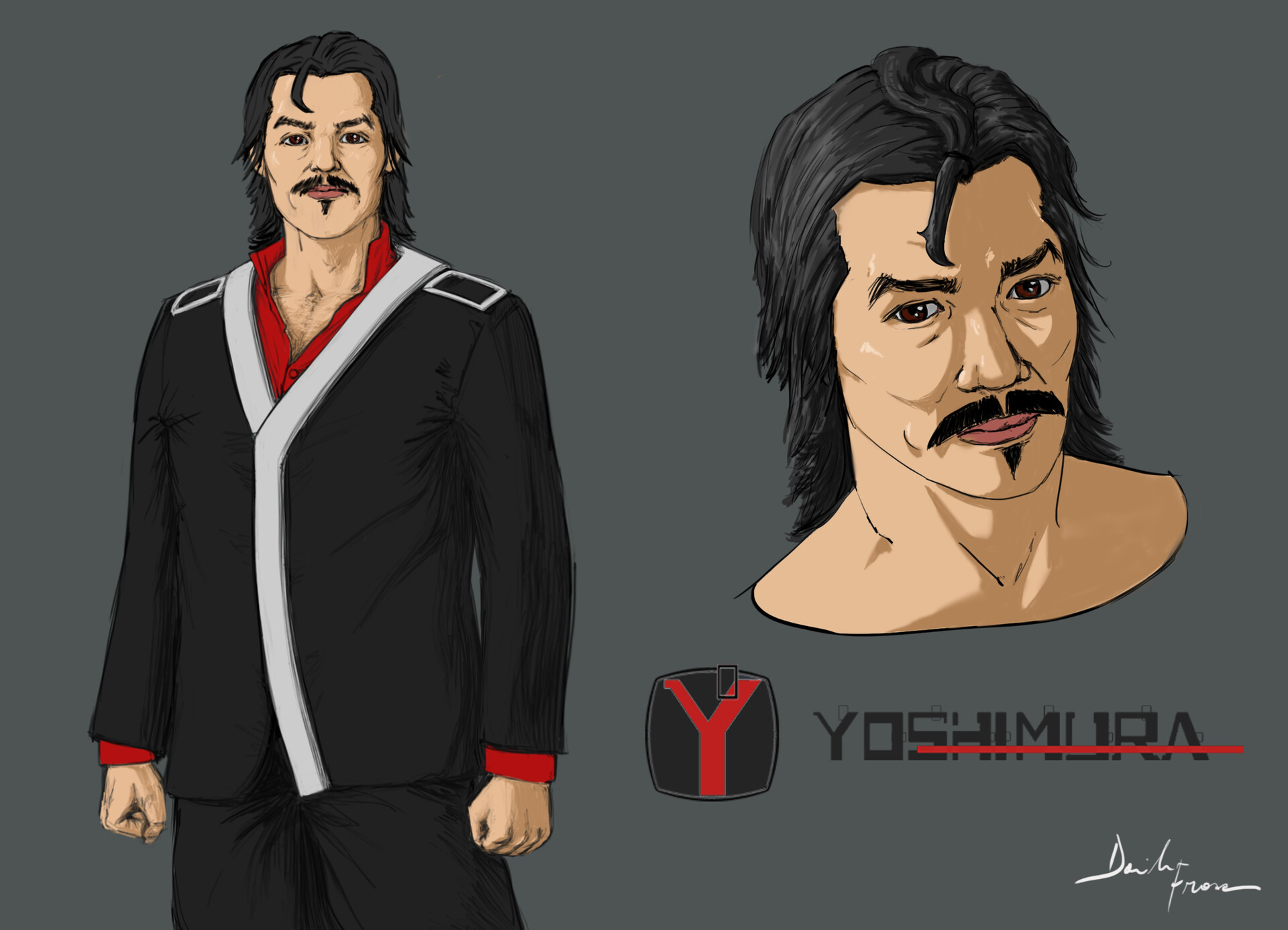 ArtStation - Mr. Takeshi Yoshimura Character Concept