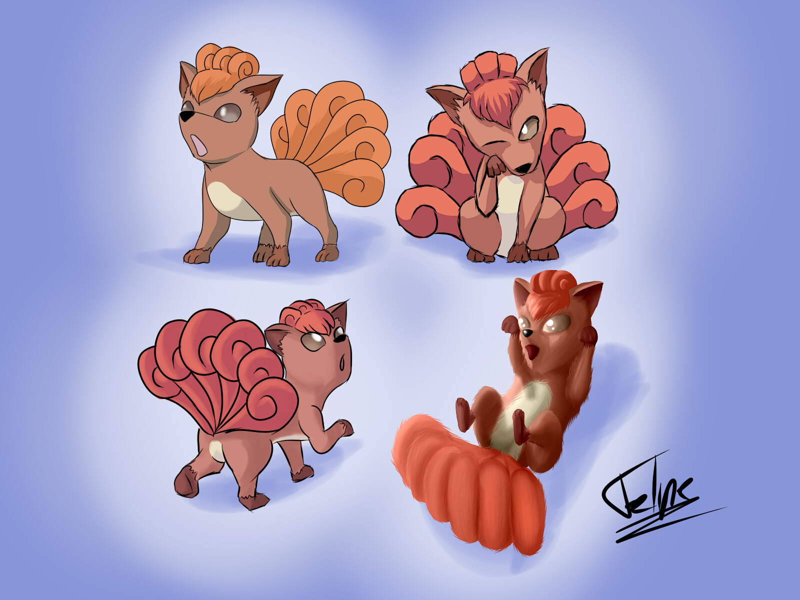 ArtStation - Vulpix - Style Study