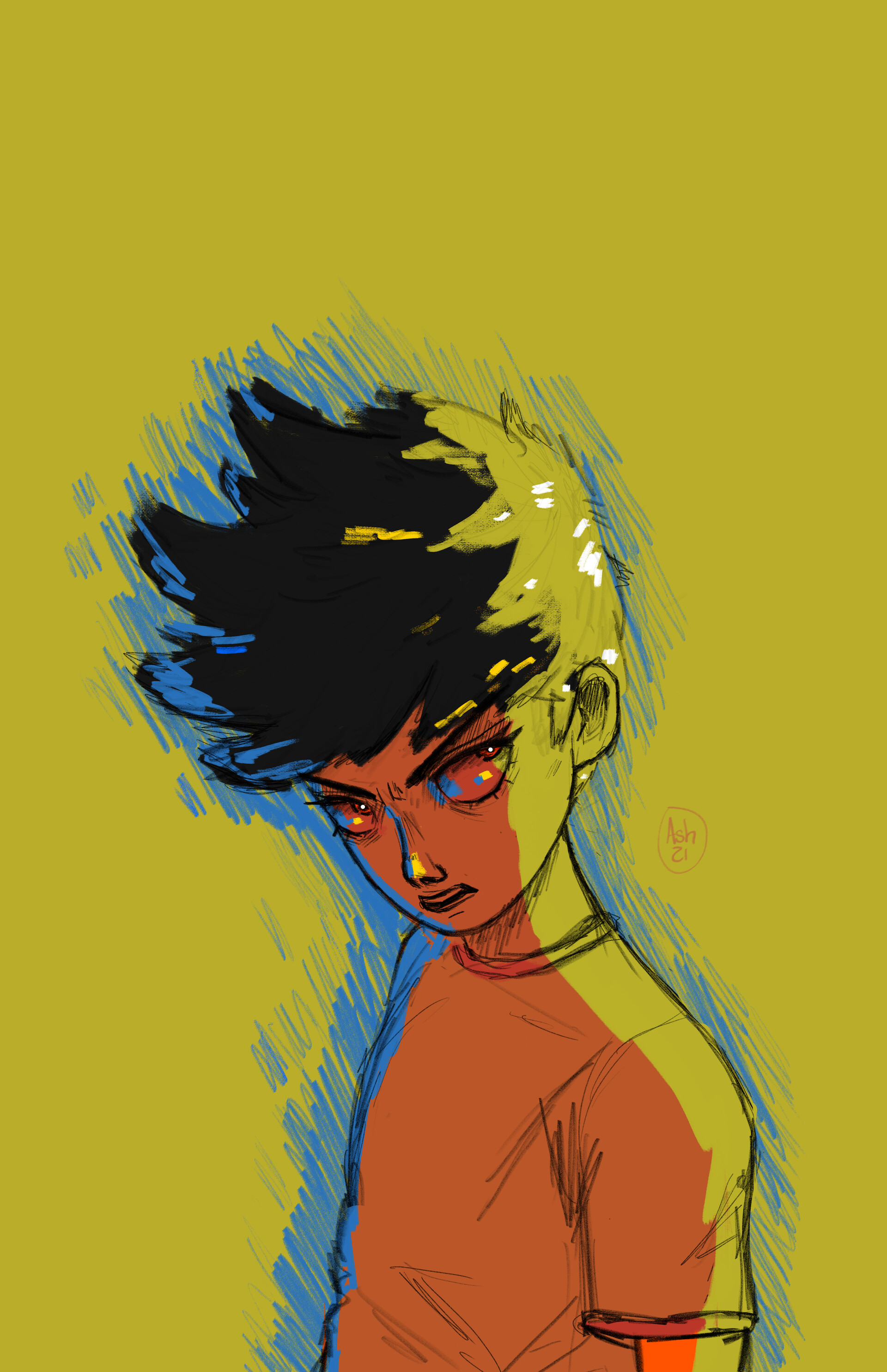 ArtStation - Mob Psycho 100 fan art