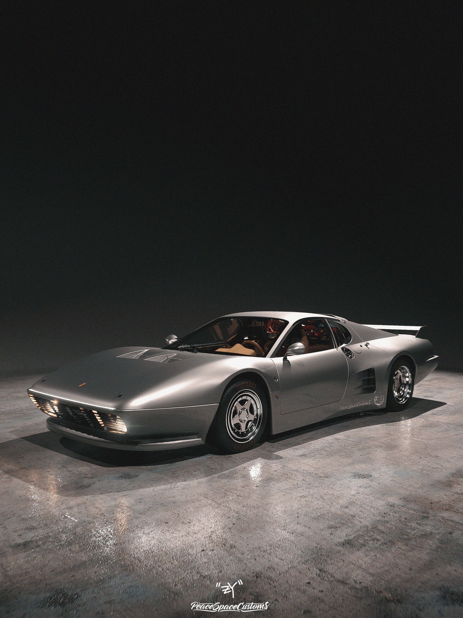 ArtStation - Ferrari 512BB LM &512S Road Legal Custom