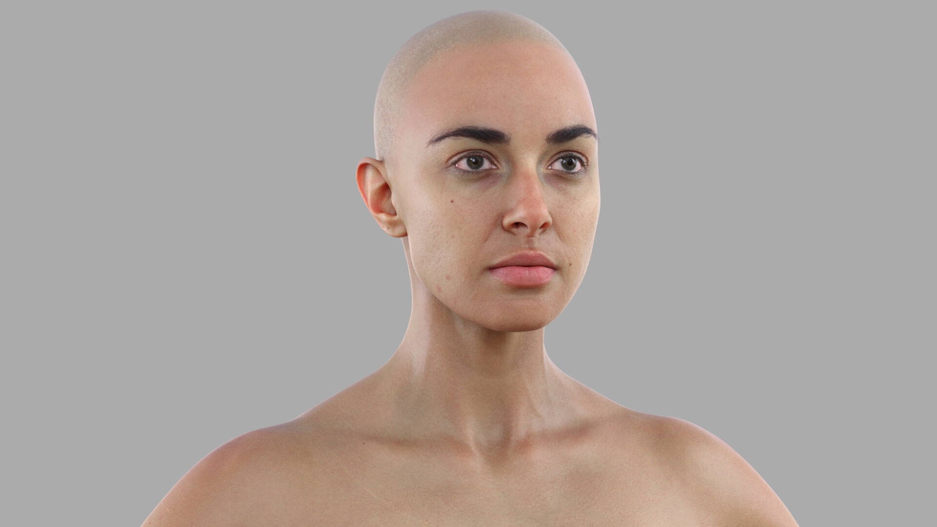 ArtStation - Morphable Female Base Mesh