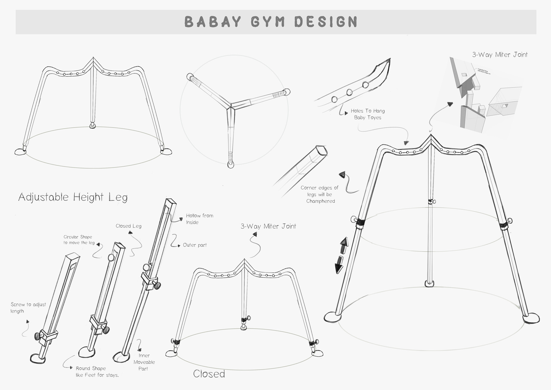 ArtStation - BABY GYM DESIGN