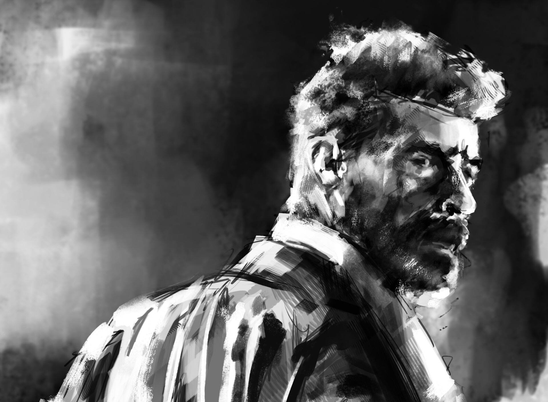 ArtStation - Logan portrait