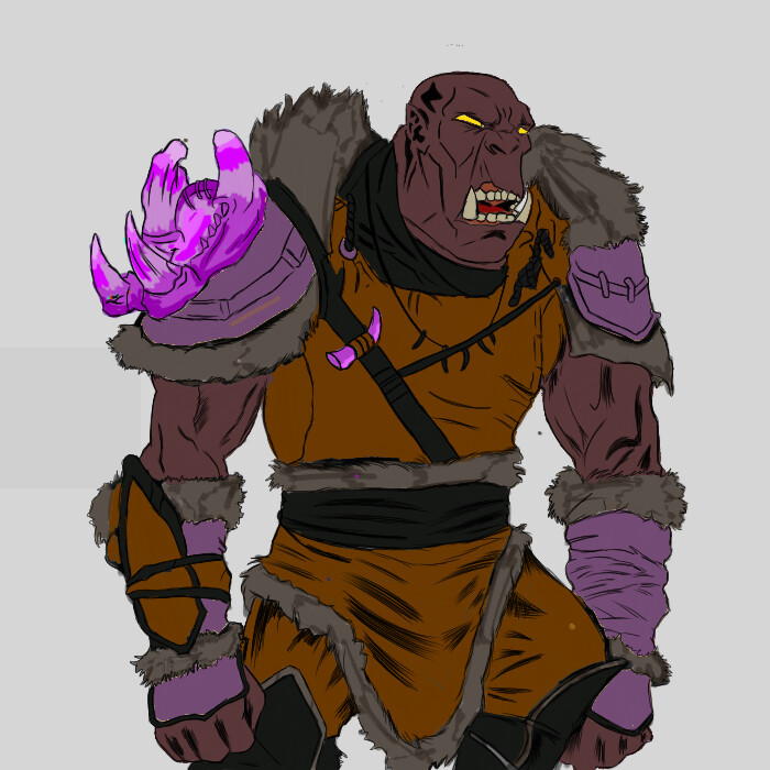 ArtStation - Orc knight