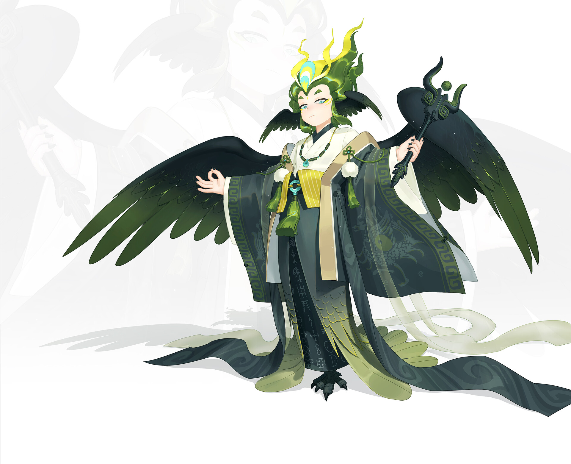 ArtStation - Ancient god bird