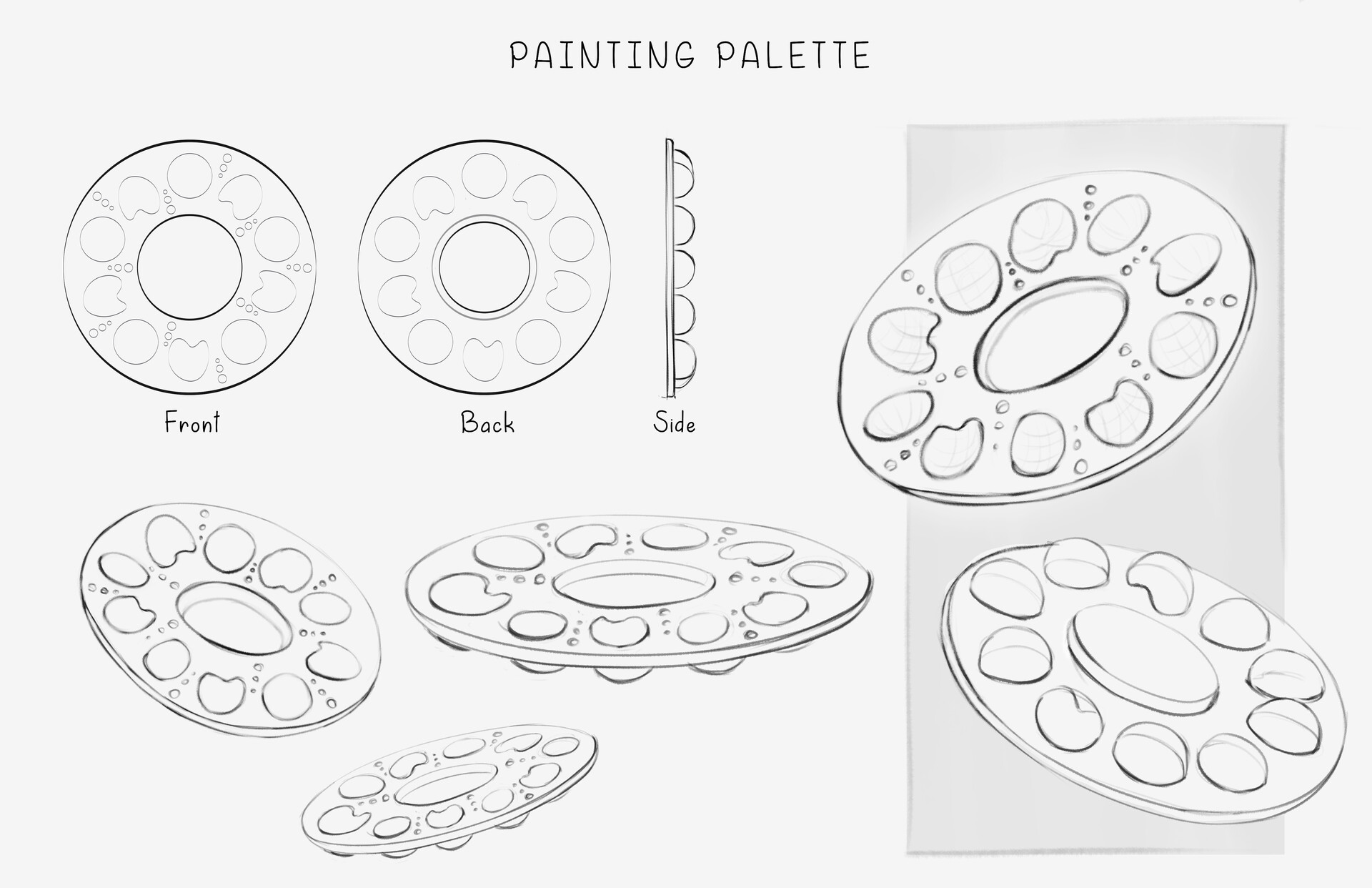 Maham Iqbal - PALETTE SKETCH Maham Iqbal - PALETTE SKETCH