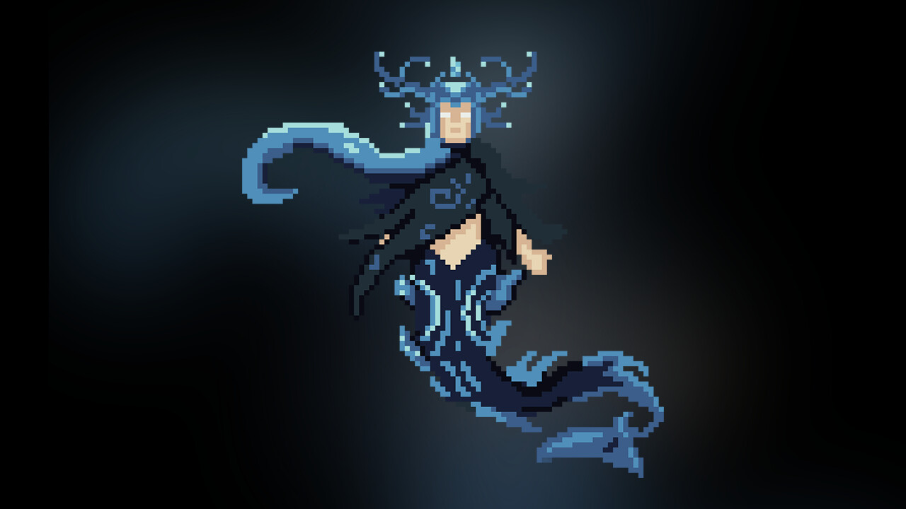 ArtStation - Ak Ana | Goddess of Water from Turkic Mythology | Early Design