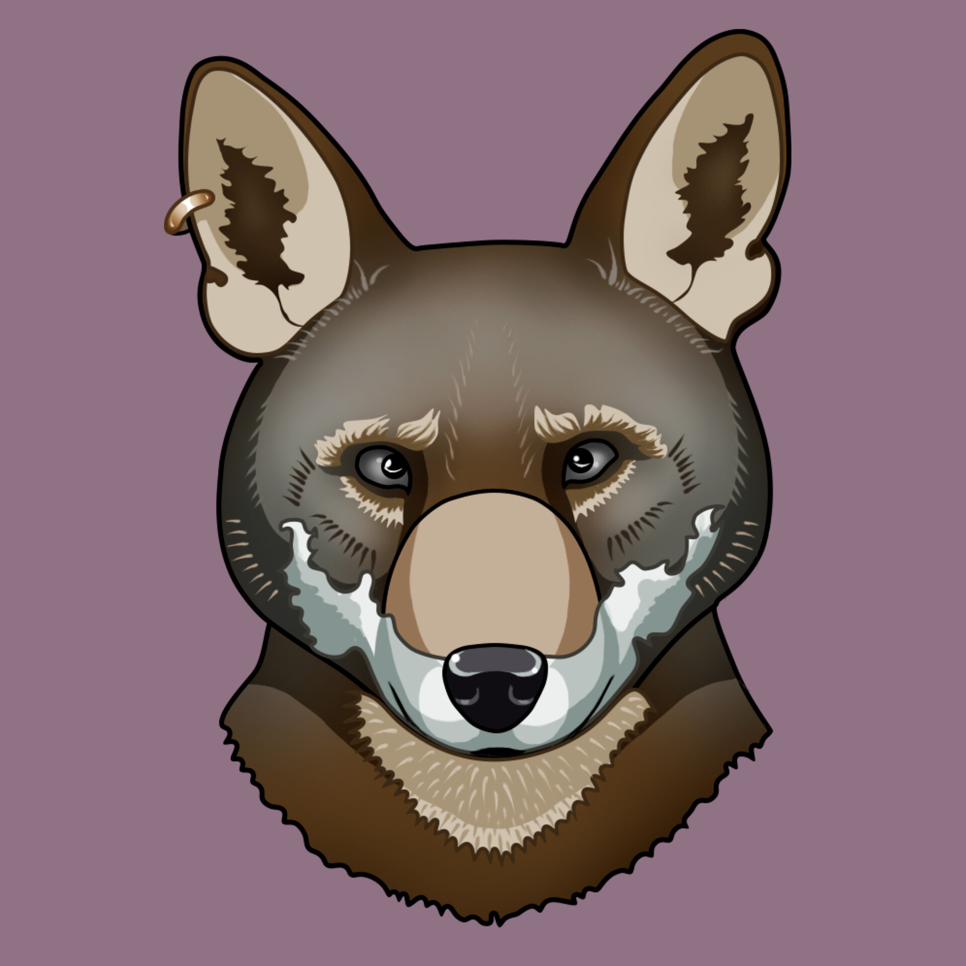 ArtStation - the character is a wolf