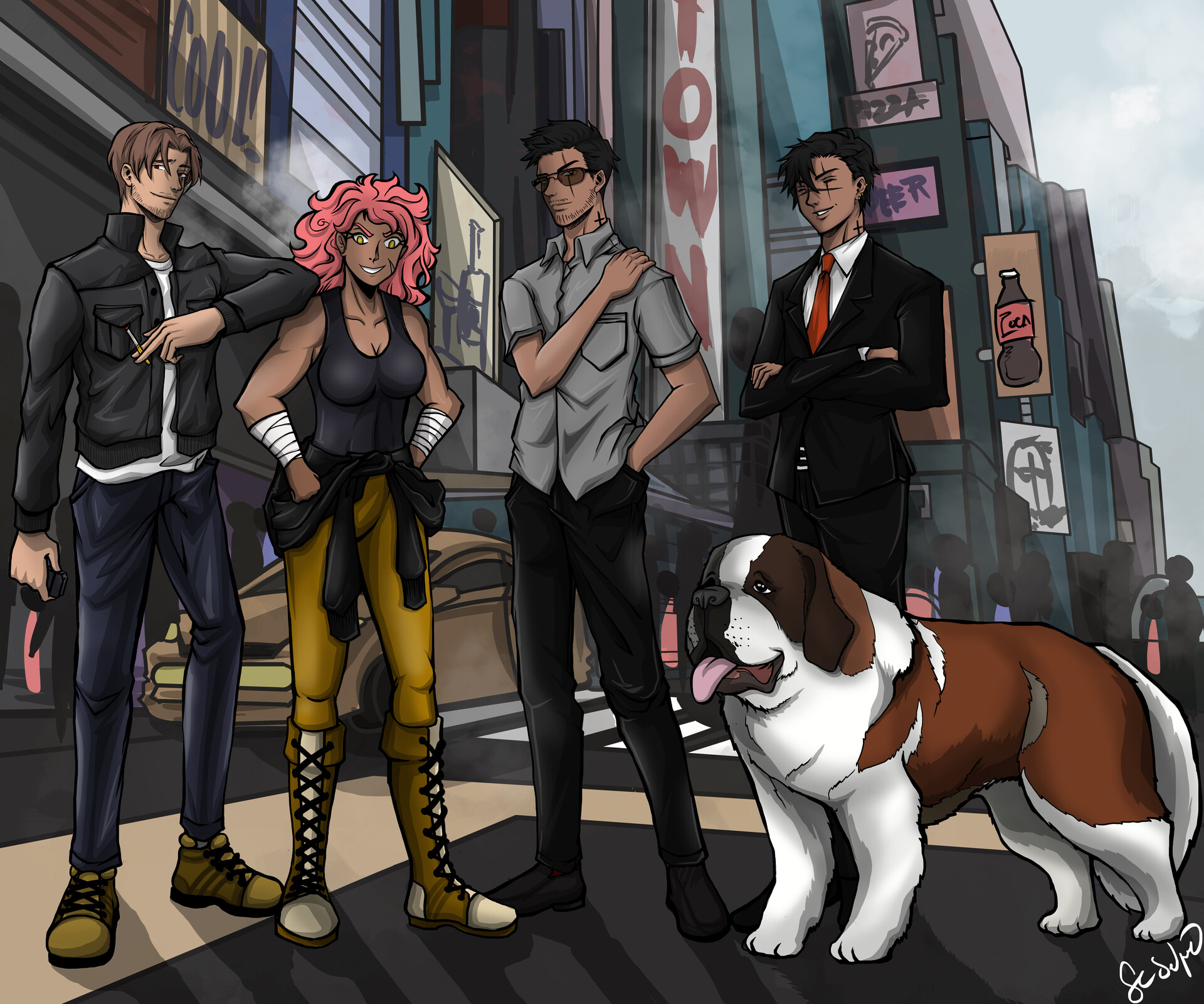 ArtStation - The Gang