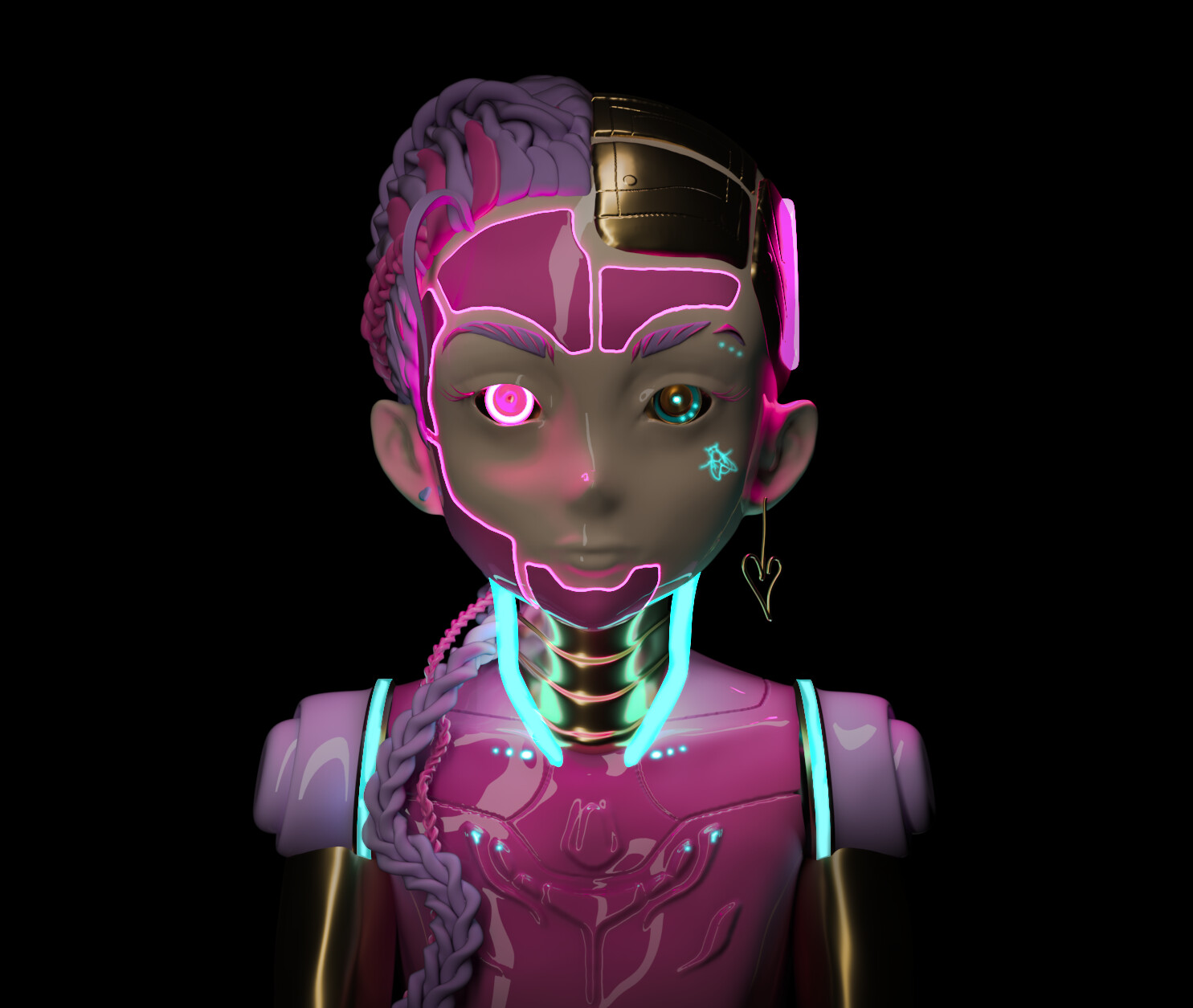 ArtStation - Cyber_doll.2022