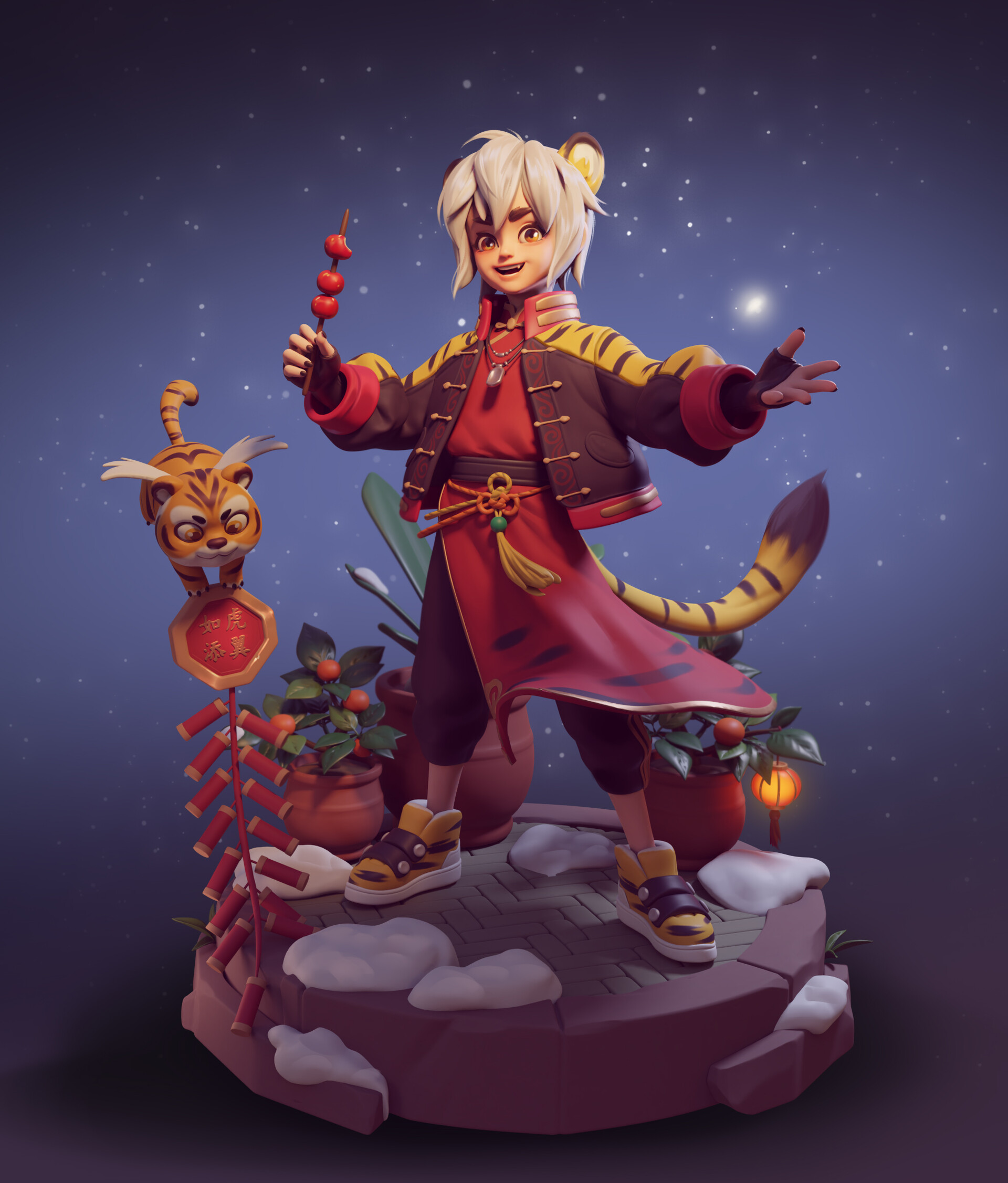 ArtStation - 那就给大家拜个晚年吧！