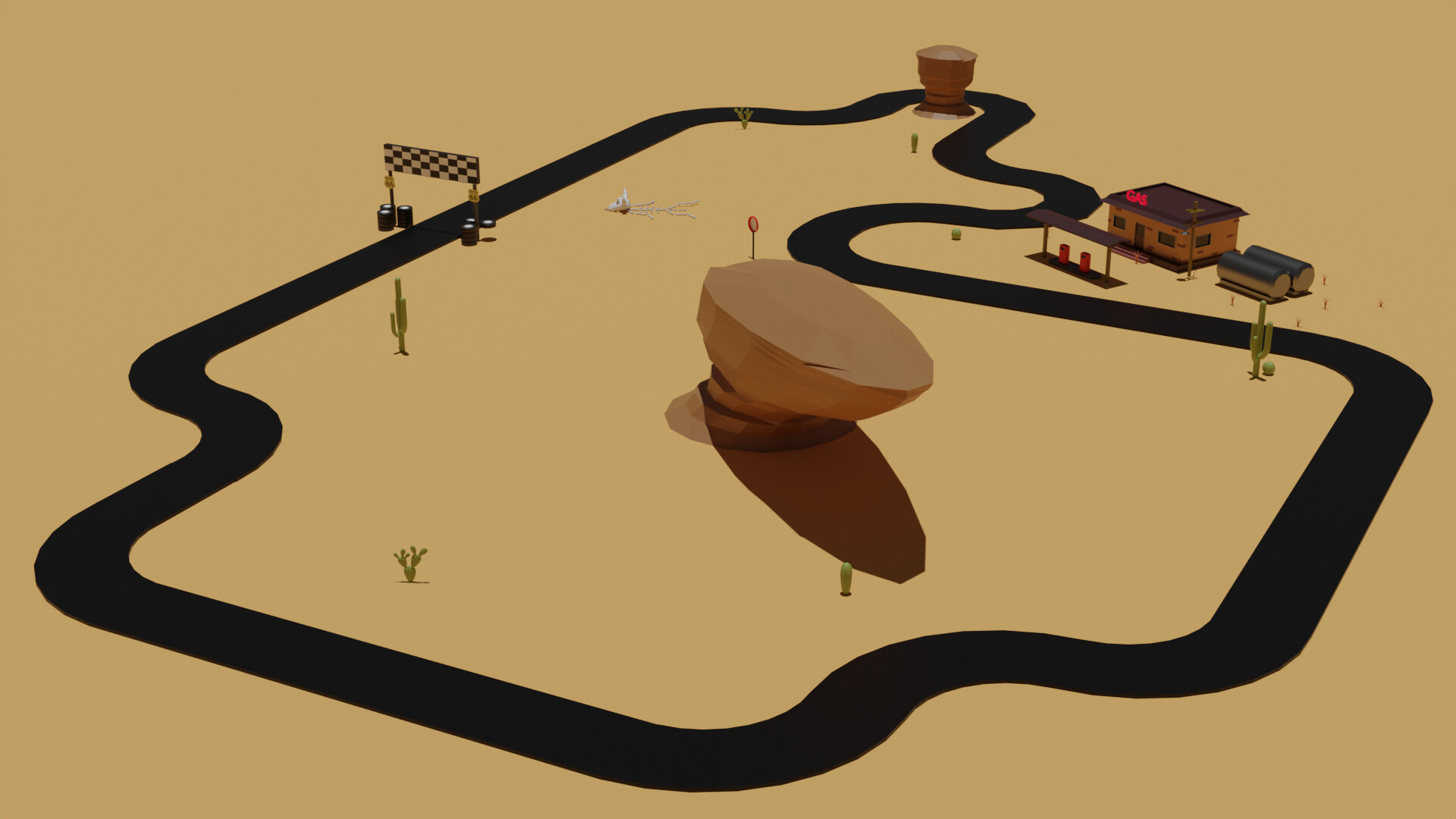 ArtStation - Desert Circuit