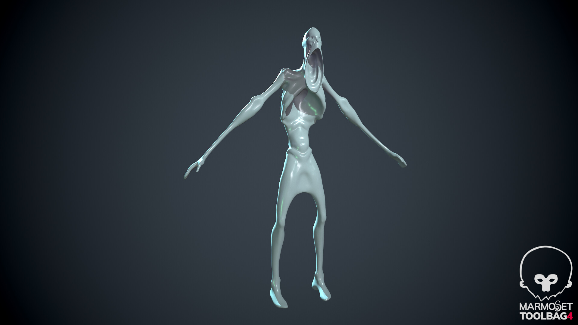 ArtStation - Mind Over Murder: Slender Monster