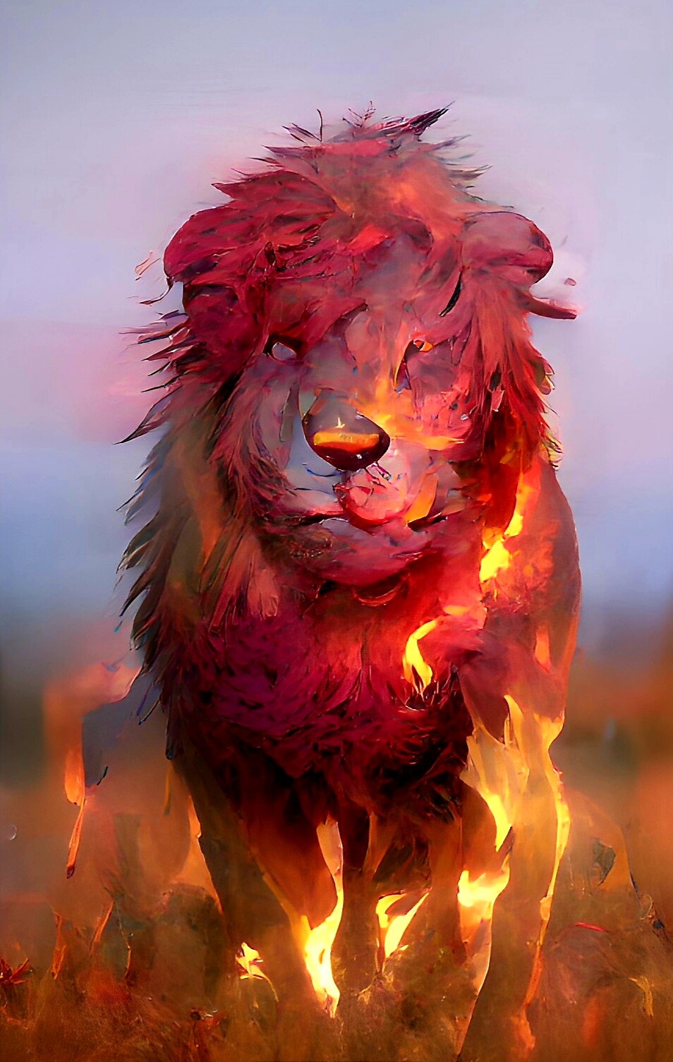 ArtStation - Rionos, The Everlasting Flame