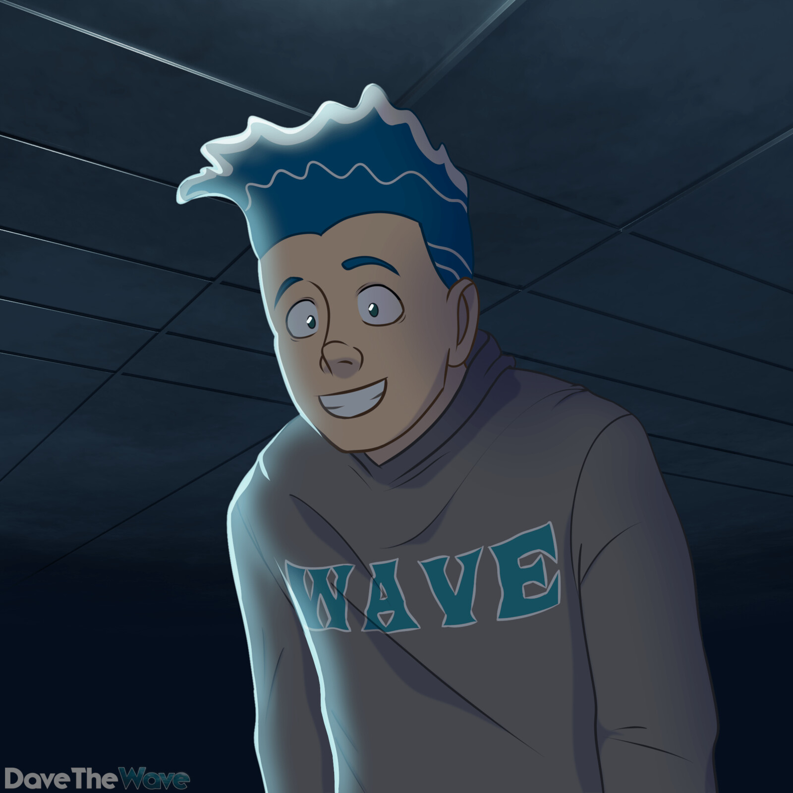 DaveTheWave - Wave Guy Demotivational Meme