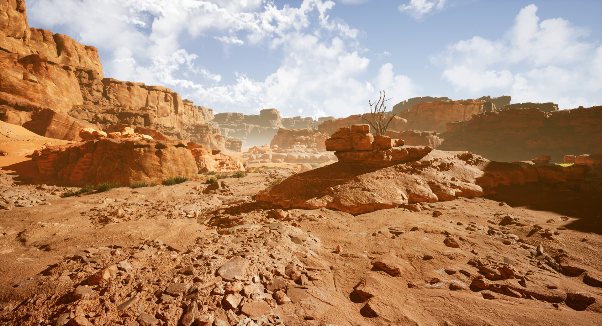 ArtStation - Desert Canyon