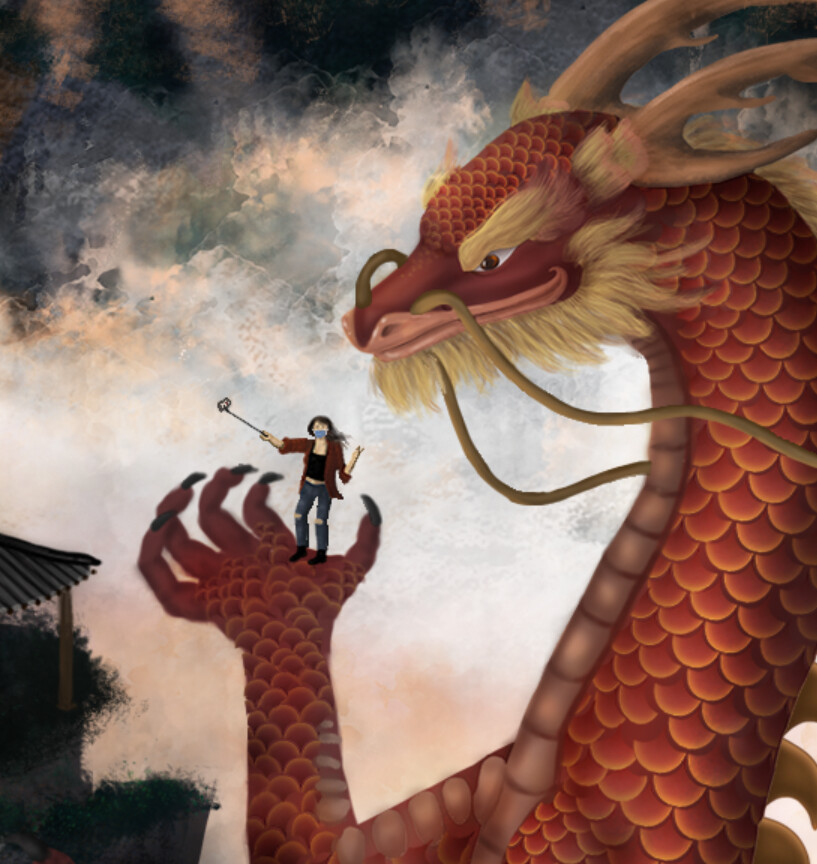 Renee Beenen - Dragon Corona Selfie