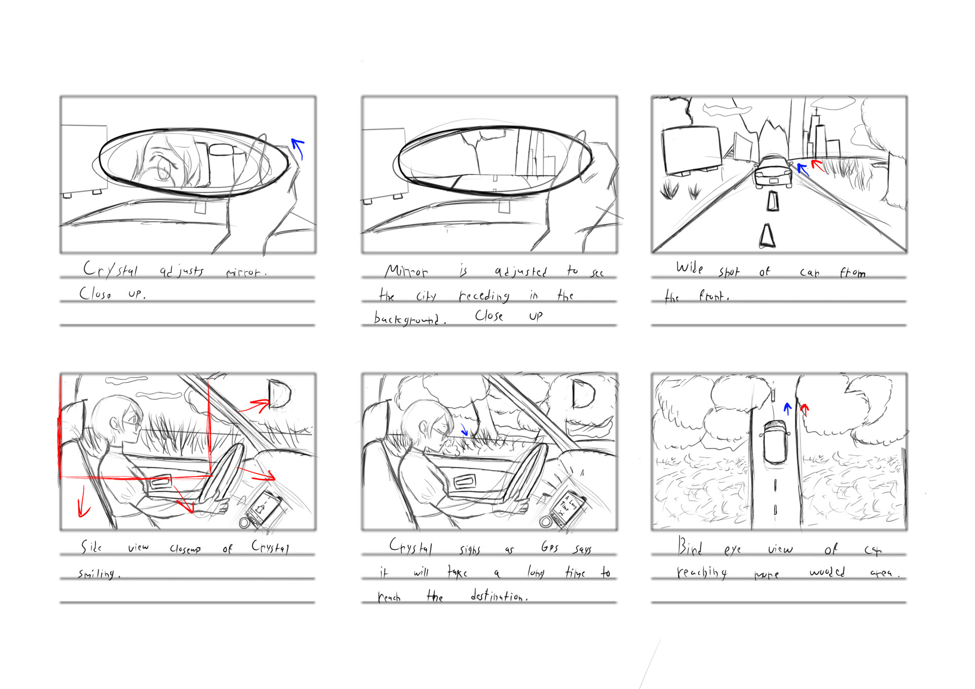 ArtStation - Prison of Reflection Storyboards Demo