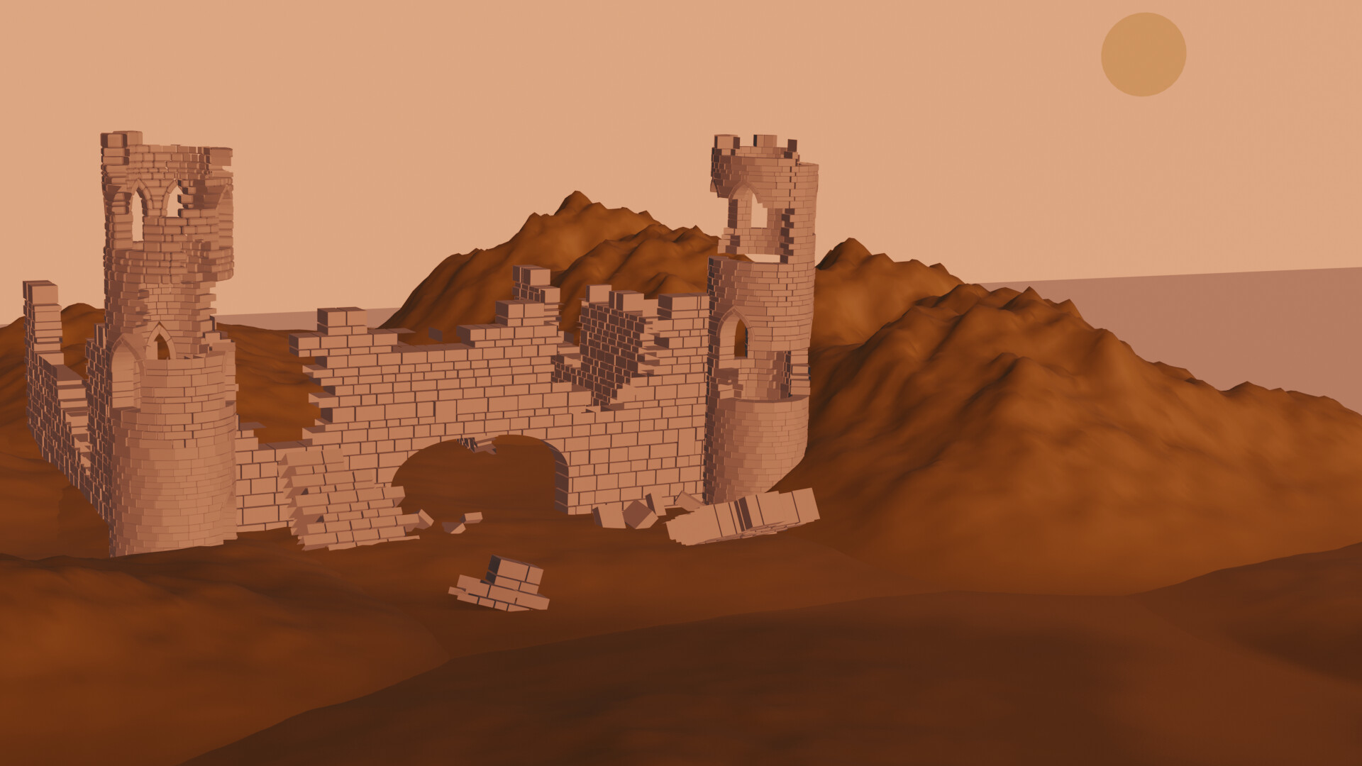 ArtStation - Castle 3D