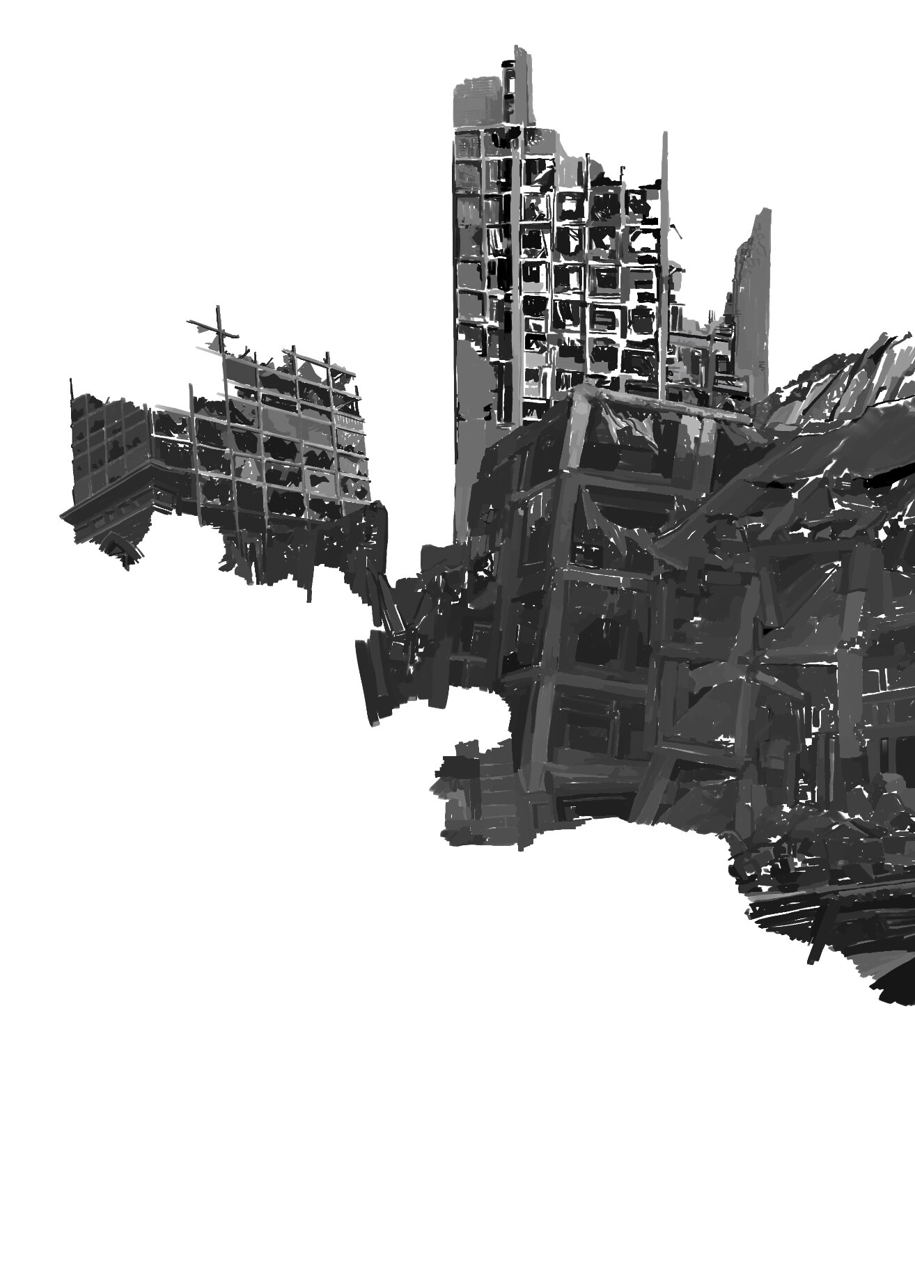 Daniel Irwin - Battle Scene (Lamenters Chapter Space Marines vs Goff ...