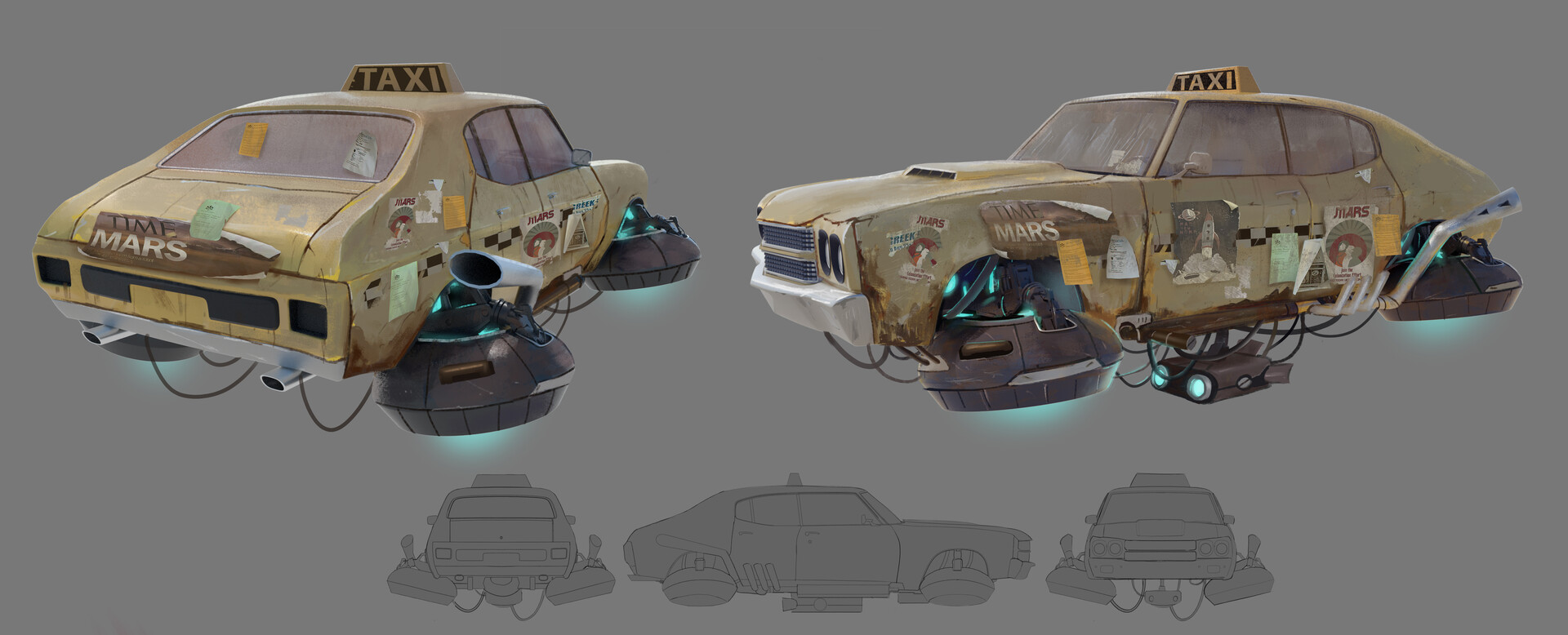 ArtStation - Flying Car