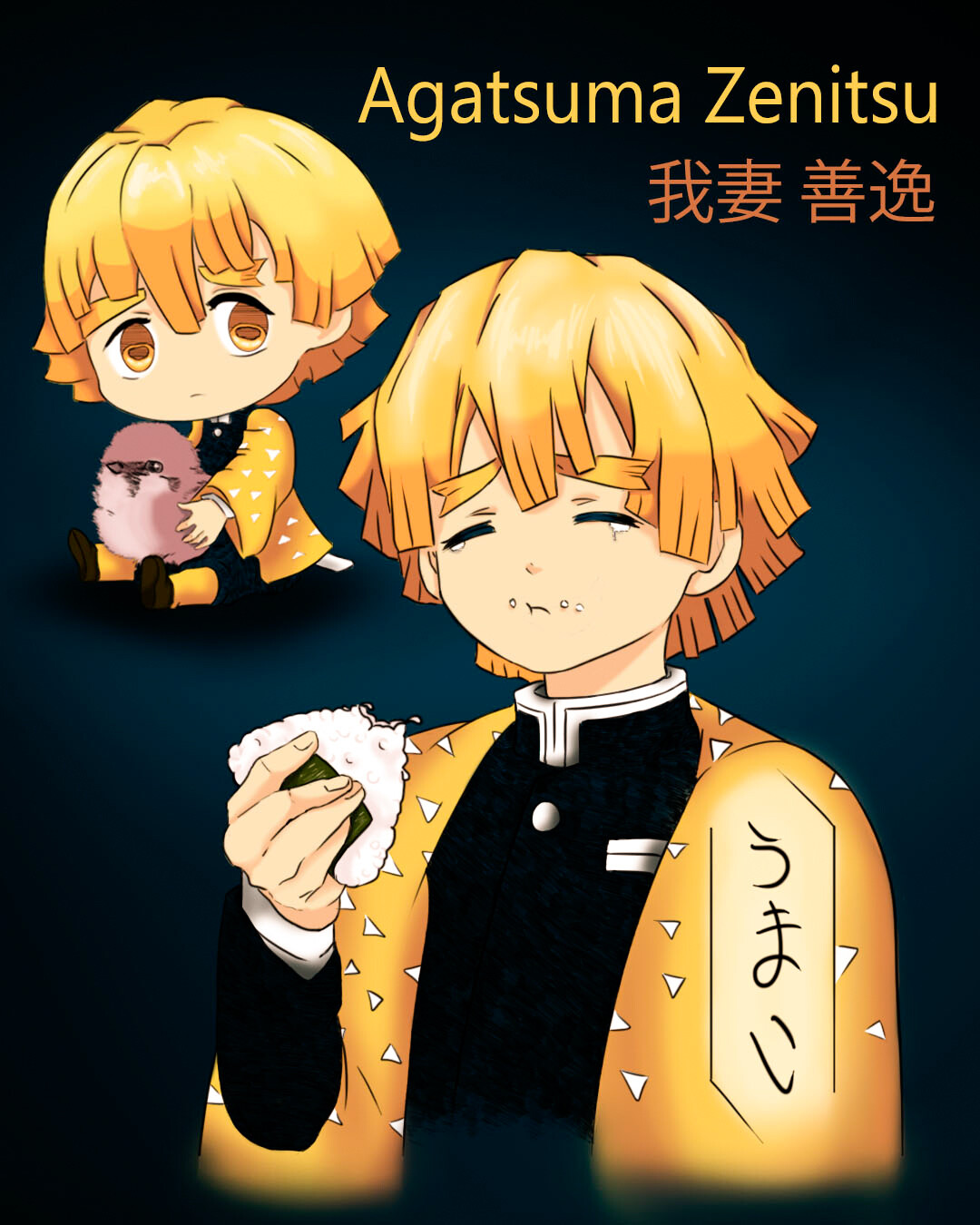 ArtStation - Zenitsu Agatsuma ⚡