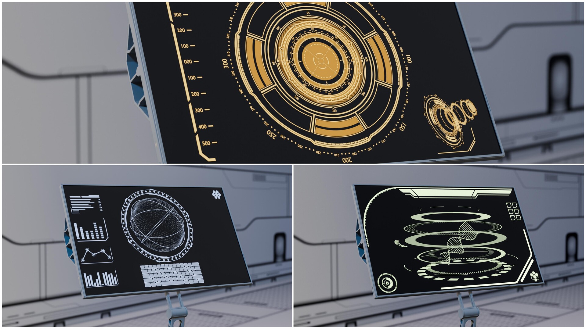 ArtStation - Display Decal Pack