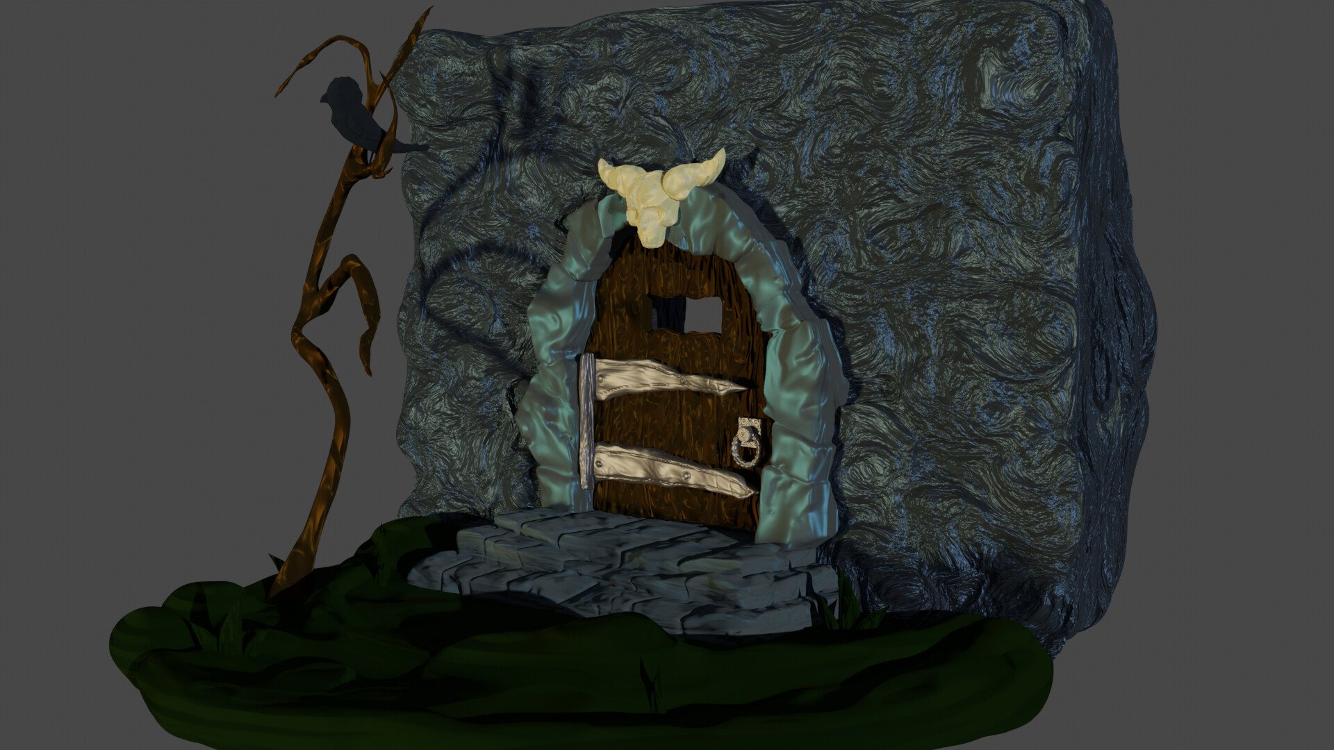 ArtStation - Dungeon Door