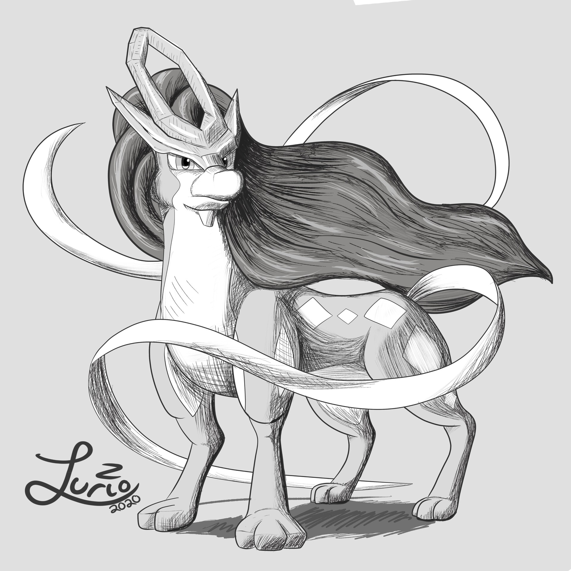 ArtStation - Suicune