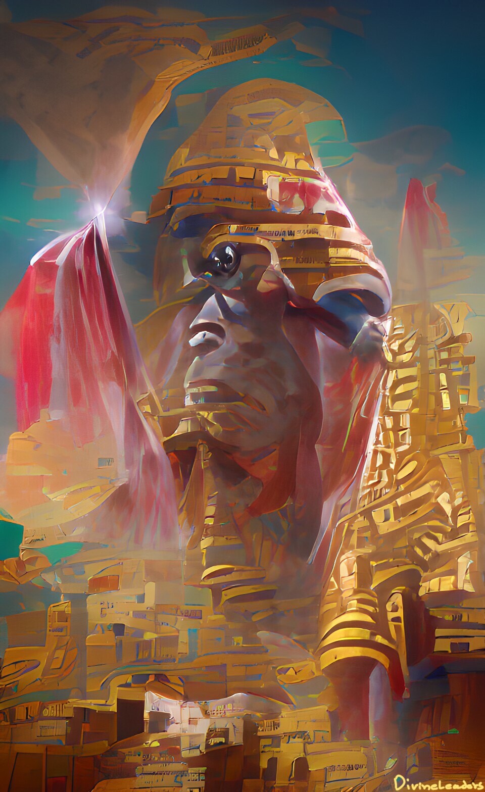 ArtStation - Ancient Sun God of Egypt, Ra. (The Divine Series - 11)
