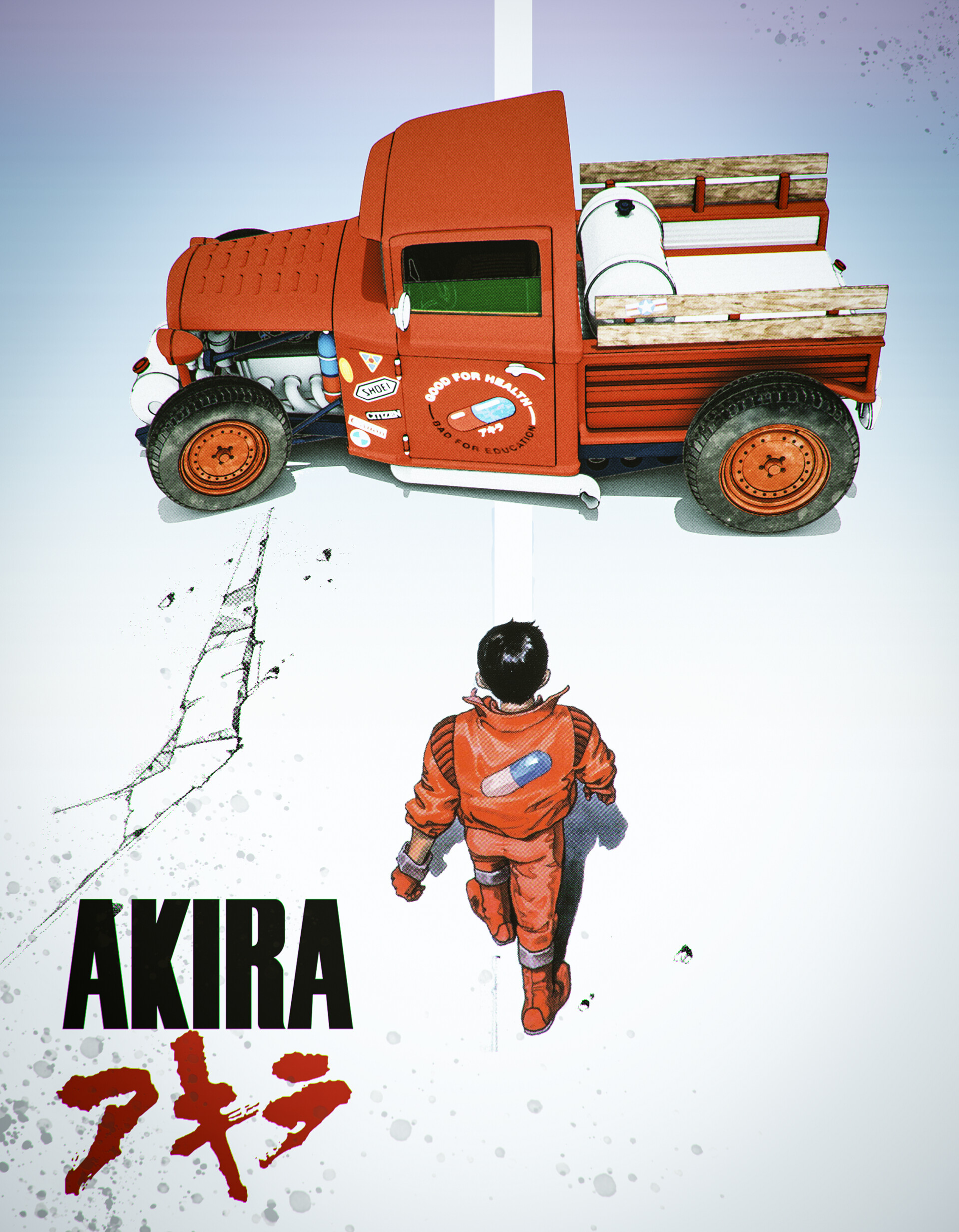 ArtStation - Akira Truck Substance Painter Texture