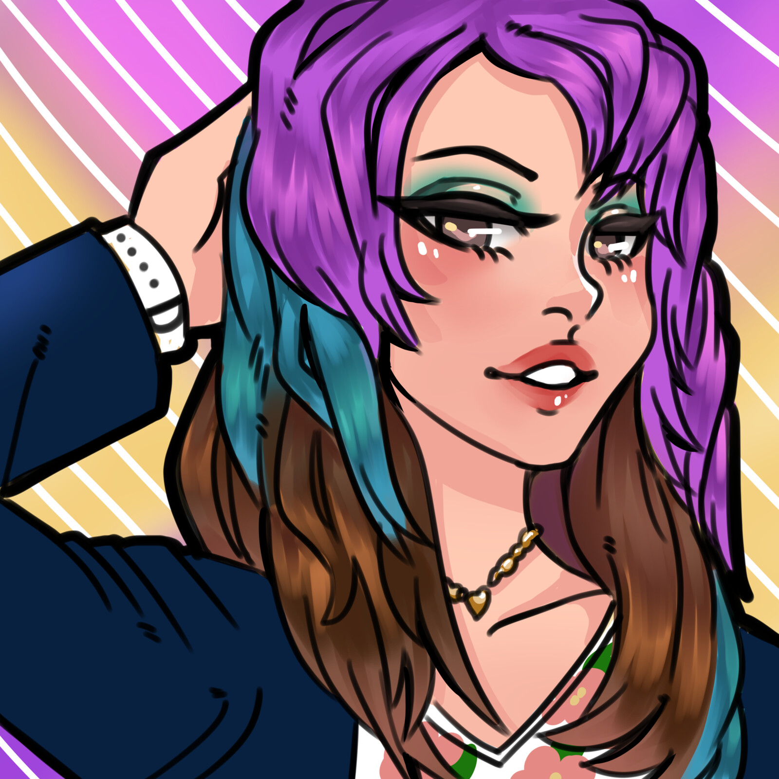 Gennekko - Twitch Streamer Art Commission