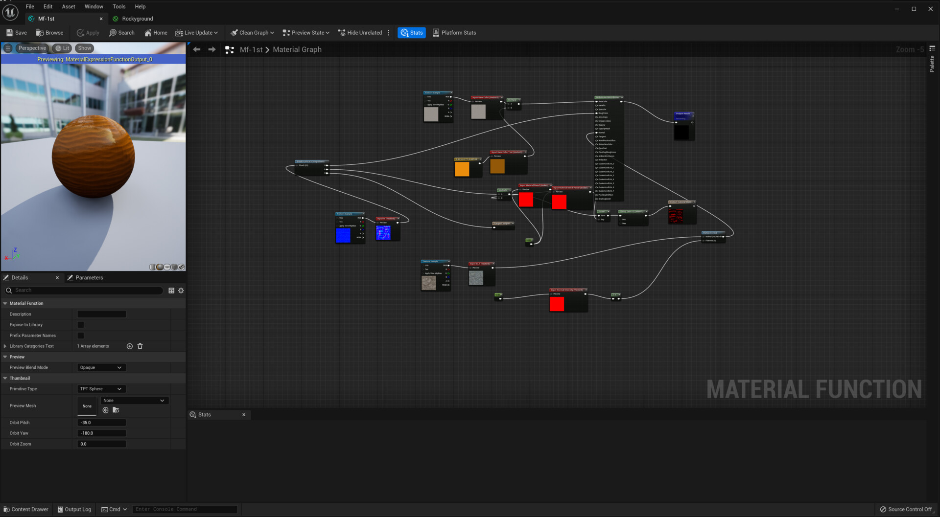 ArtStation - Castle Project {Landscape, Material Functions and Beginning Assets}