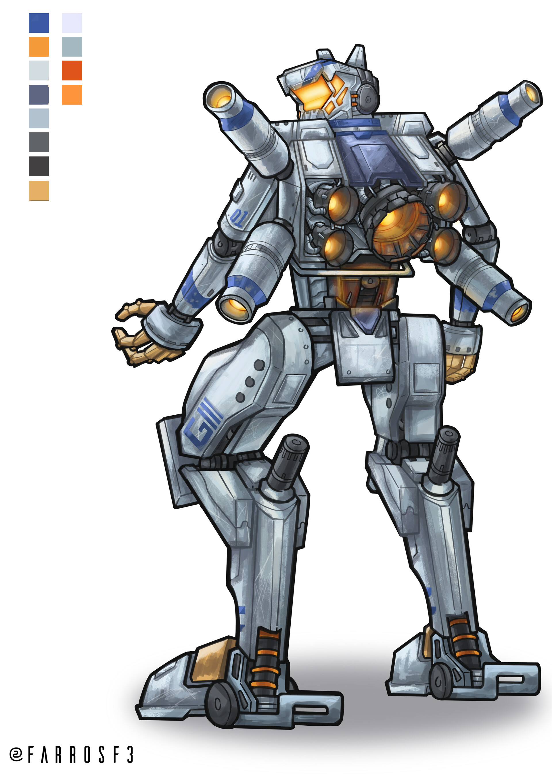 ArtStation - Mecha Concept 4