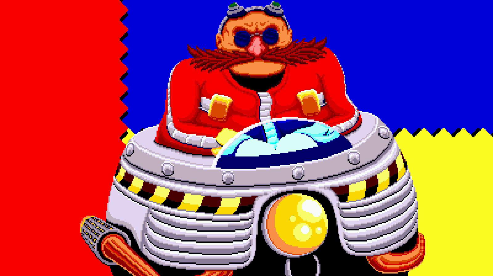 ArtStation - Dr. Eggman - Mega Drive Colour Palette