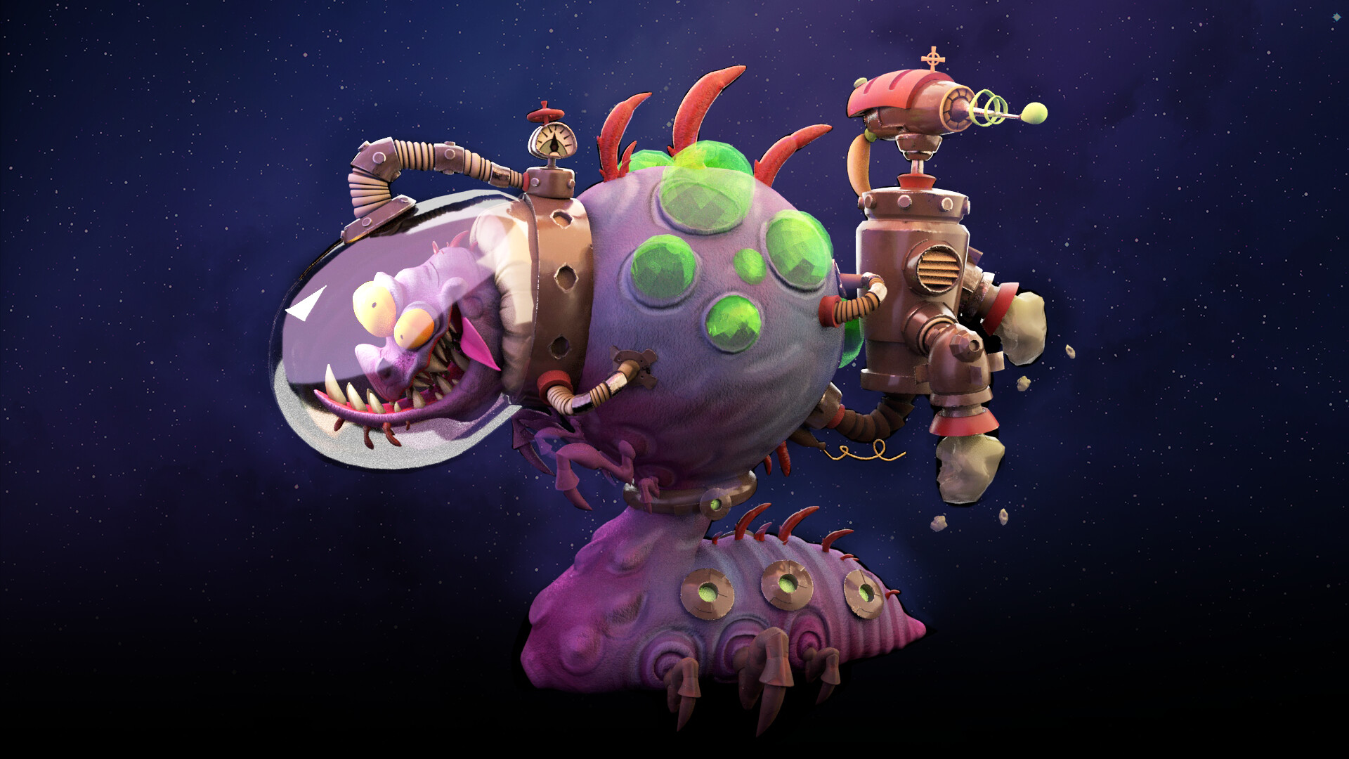 ArtStation - Space Monster