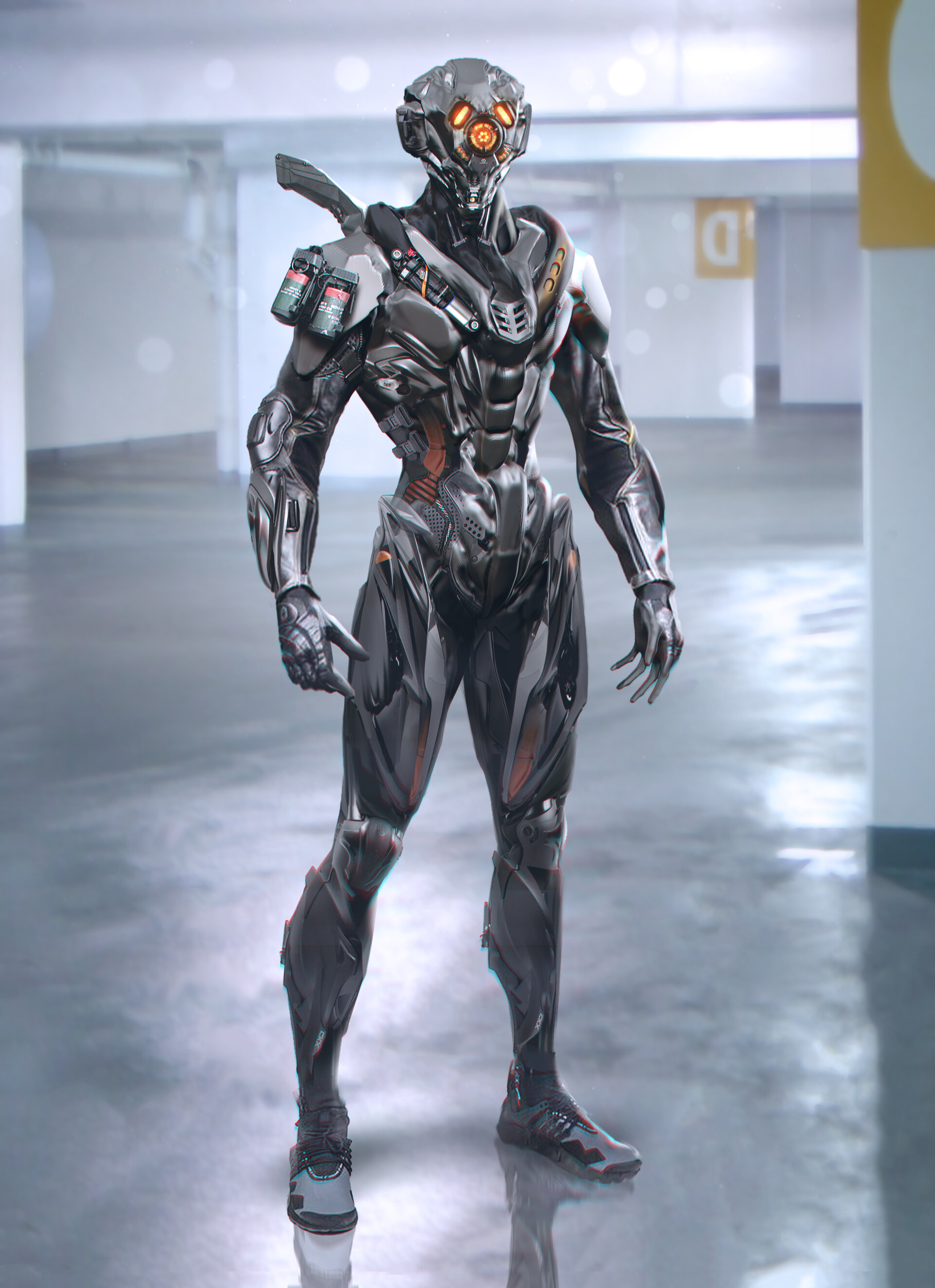 ArtStation - Sci-fi soldier