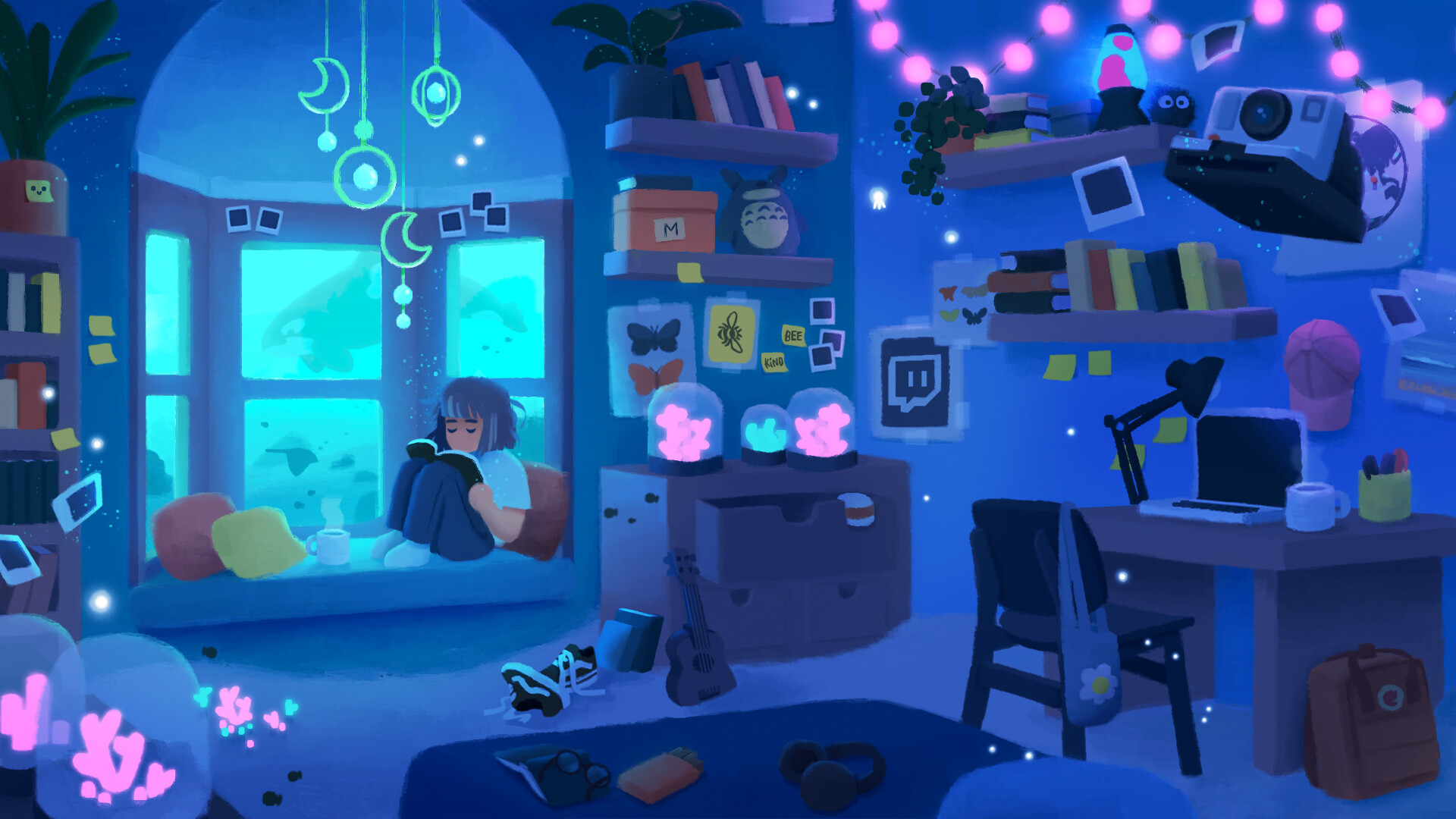 ArtStation - VISUEL TWITCH POUR @ELKALLA