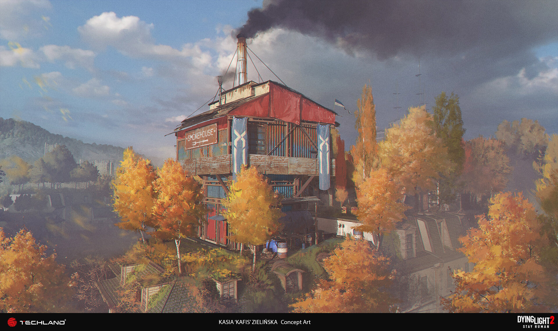 Kasia 'Kafis' Zielińska - Dying Light 2 Stay Human: Smokehouse